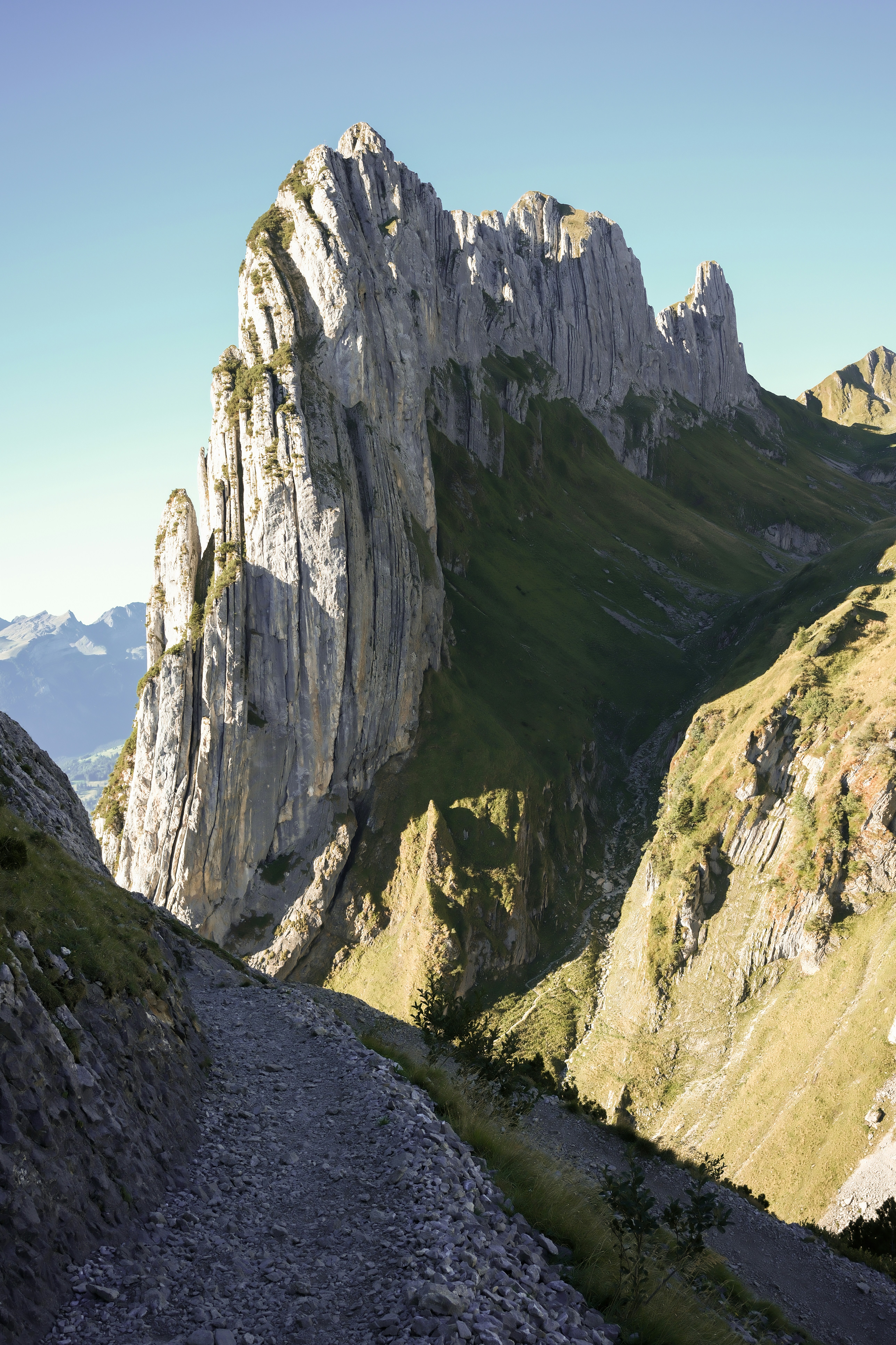 Crest of the Ember Peaks: A Narrow Trail Clings to a Grand Spine