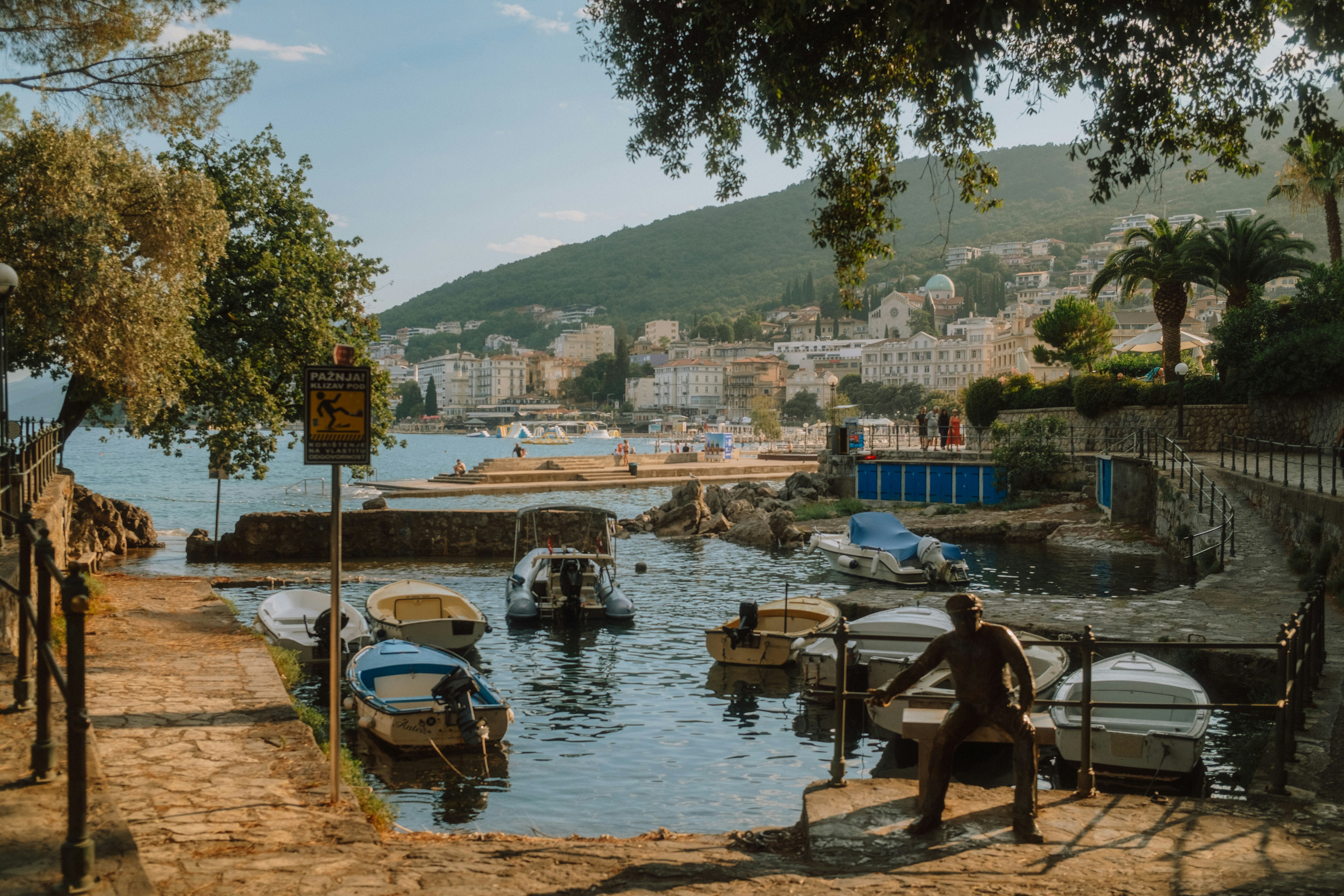 Harbor Slip at Seaside Town