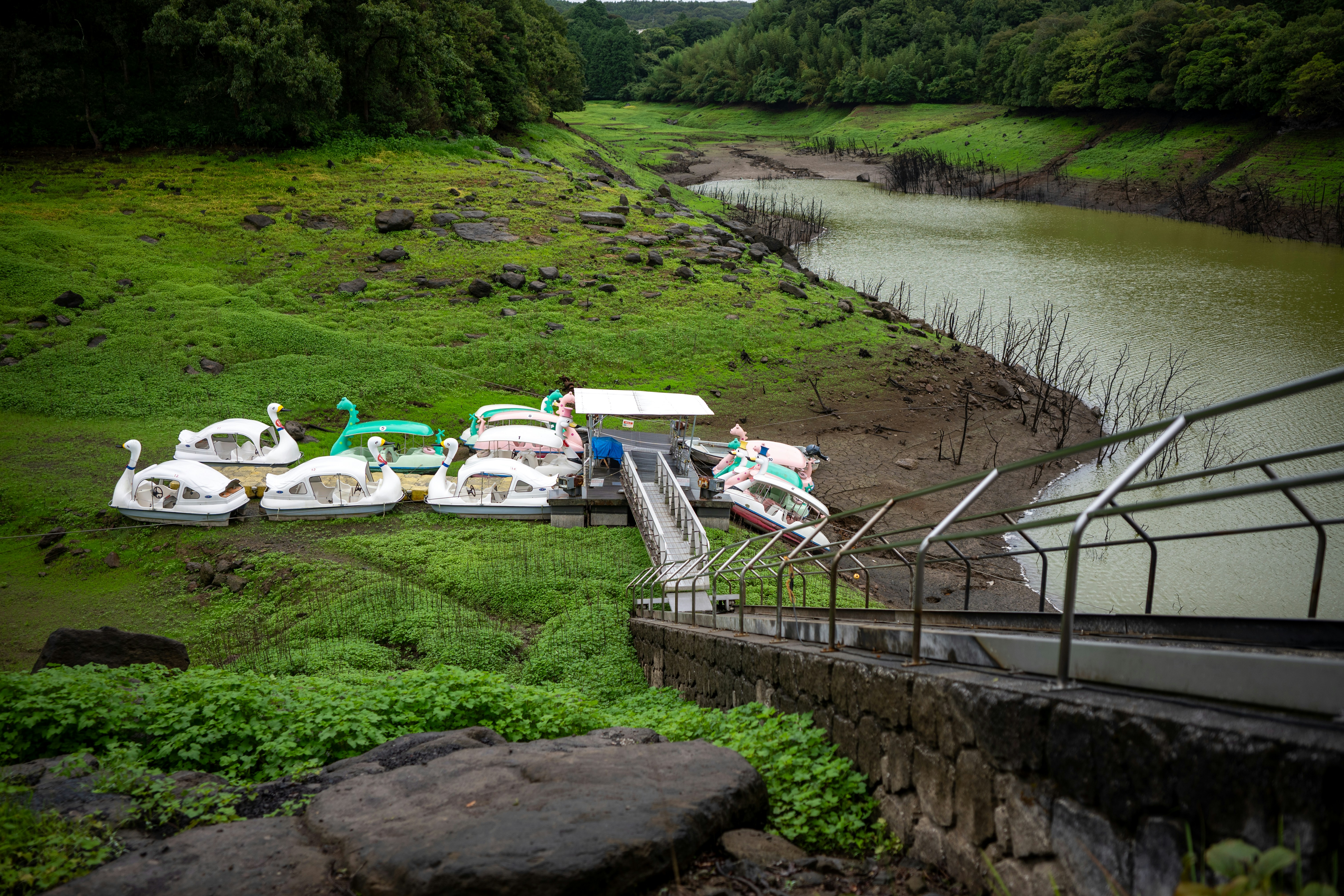 Dinghy Dock at the Mossy River Bend