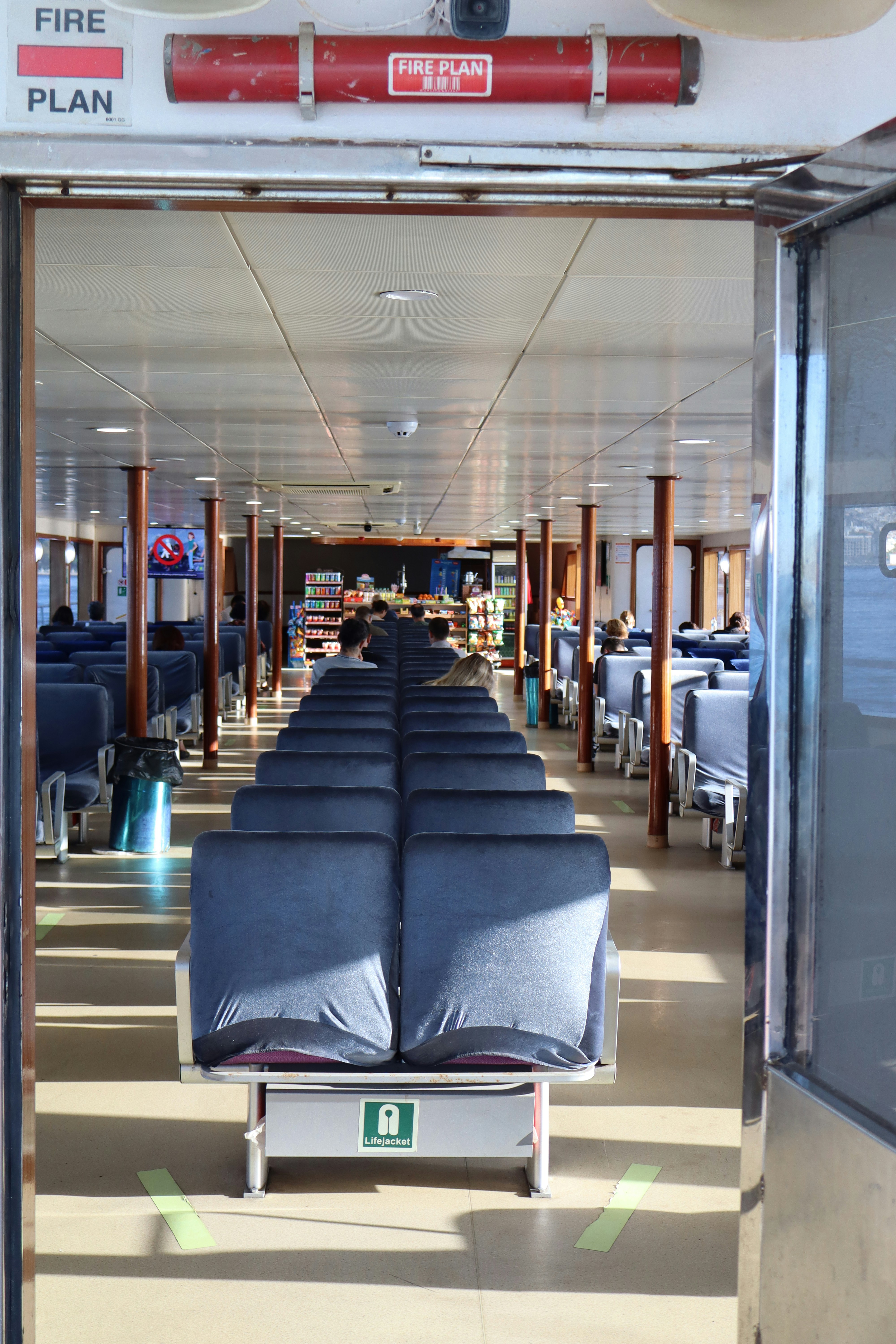 Central Aisle on a Maritime Passenger Deck