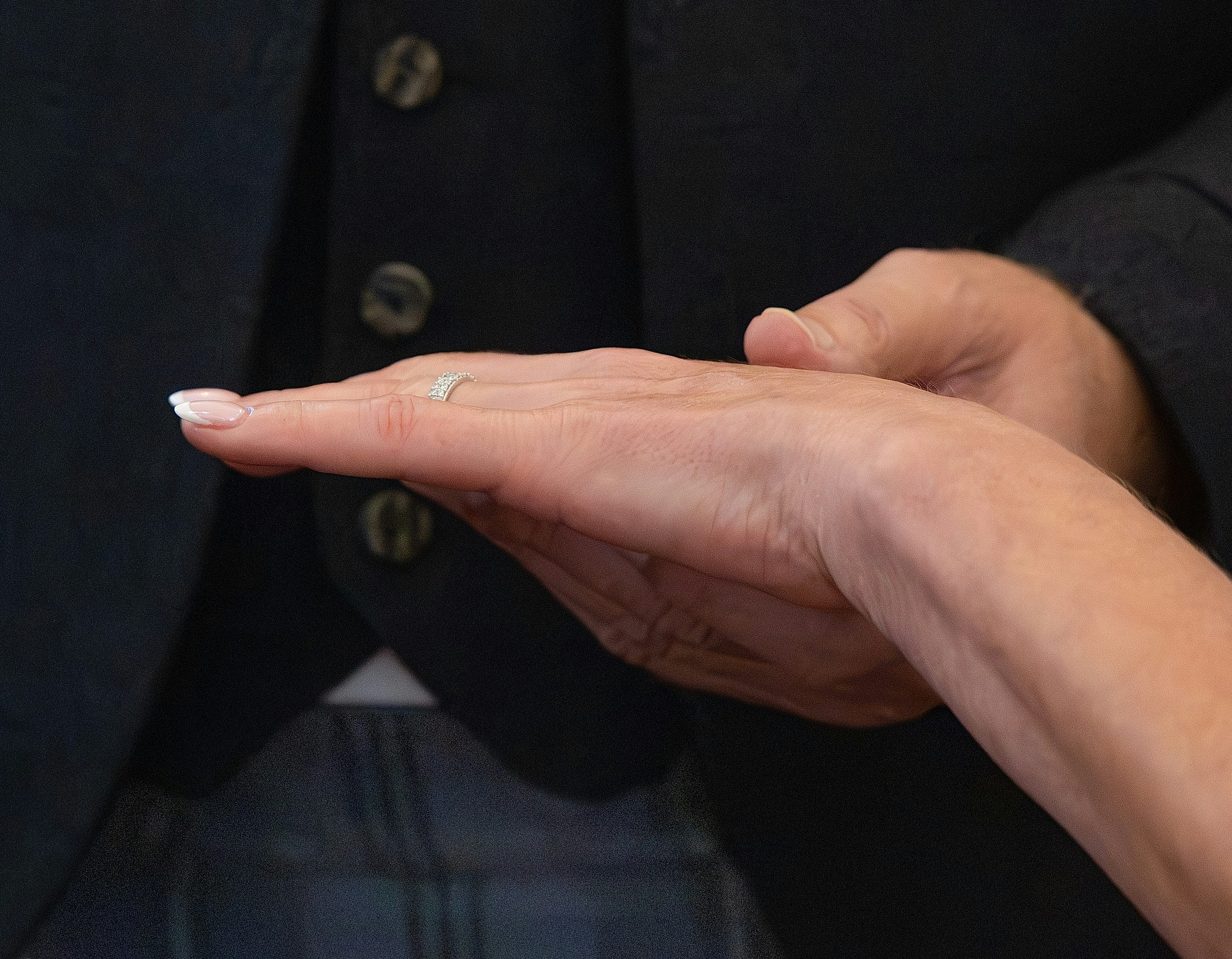 Hands in Quiet Contact: A Tender Close-Up