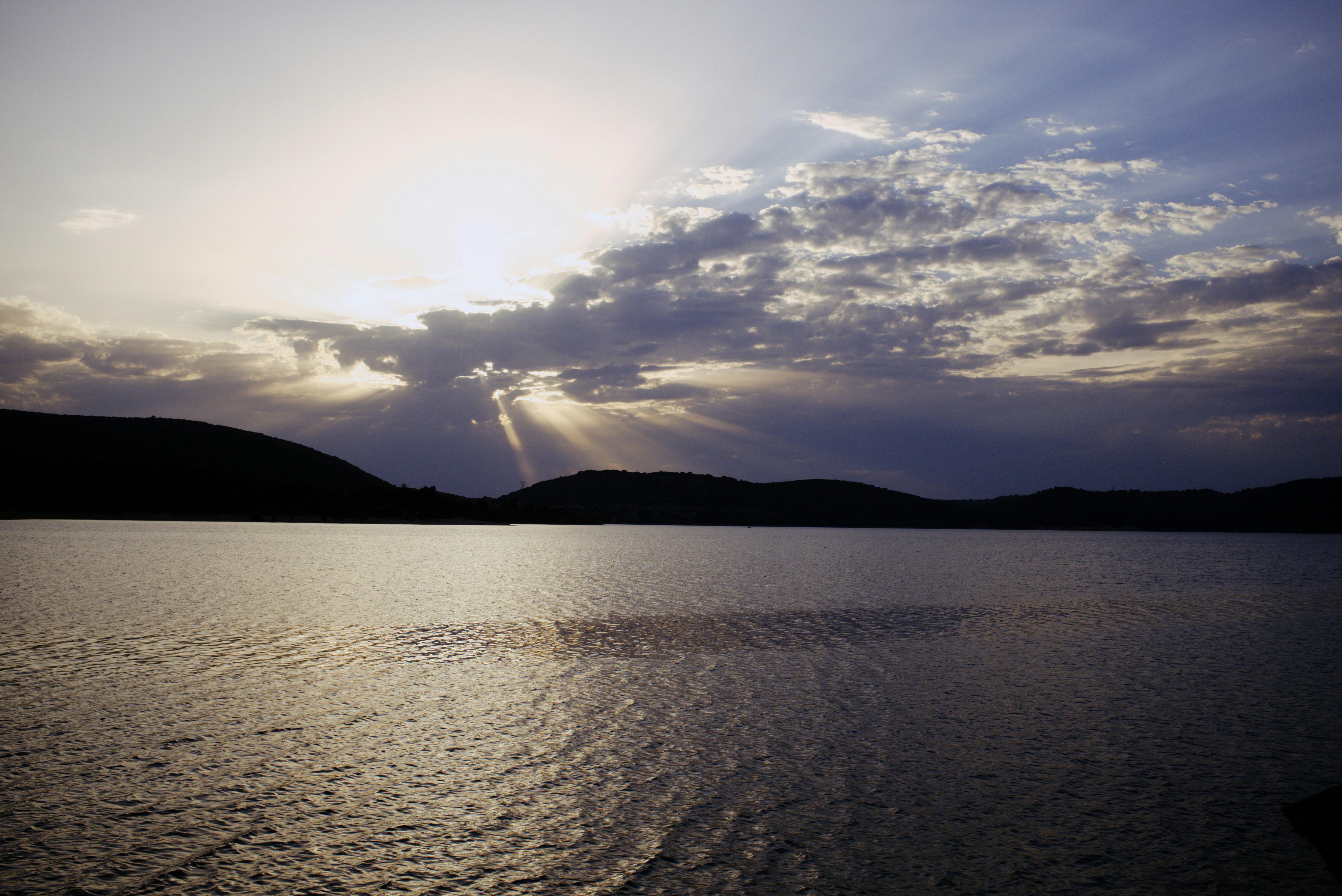 Sunbreak over the Quiet Lake