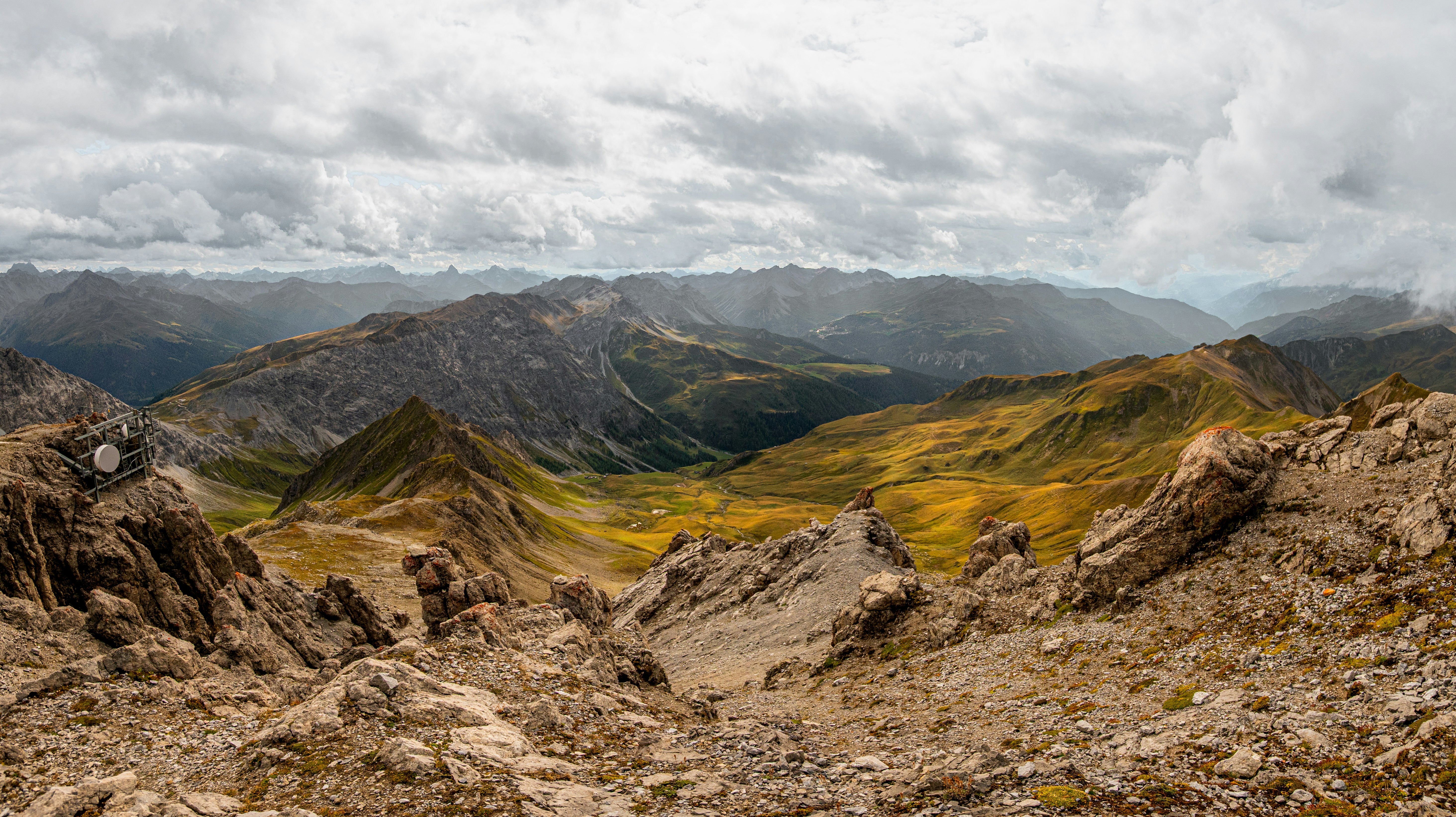 Rugged Crest: Valley Corridor Through Morning Hills