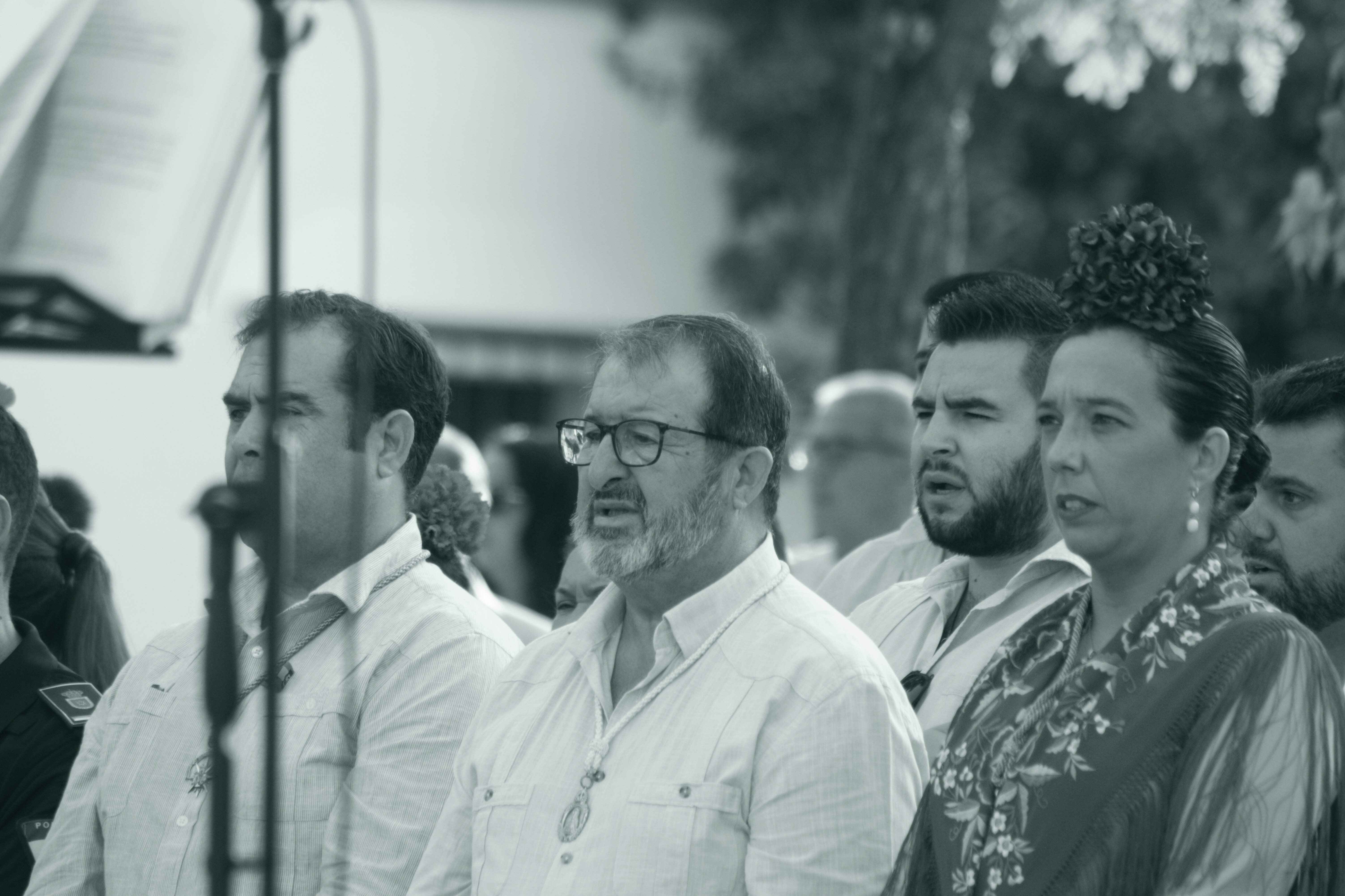 Harmonized Chorus at the Outdoor Gathering