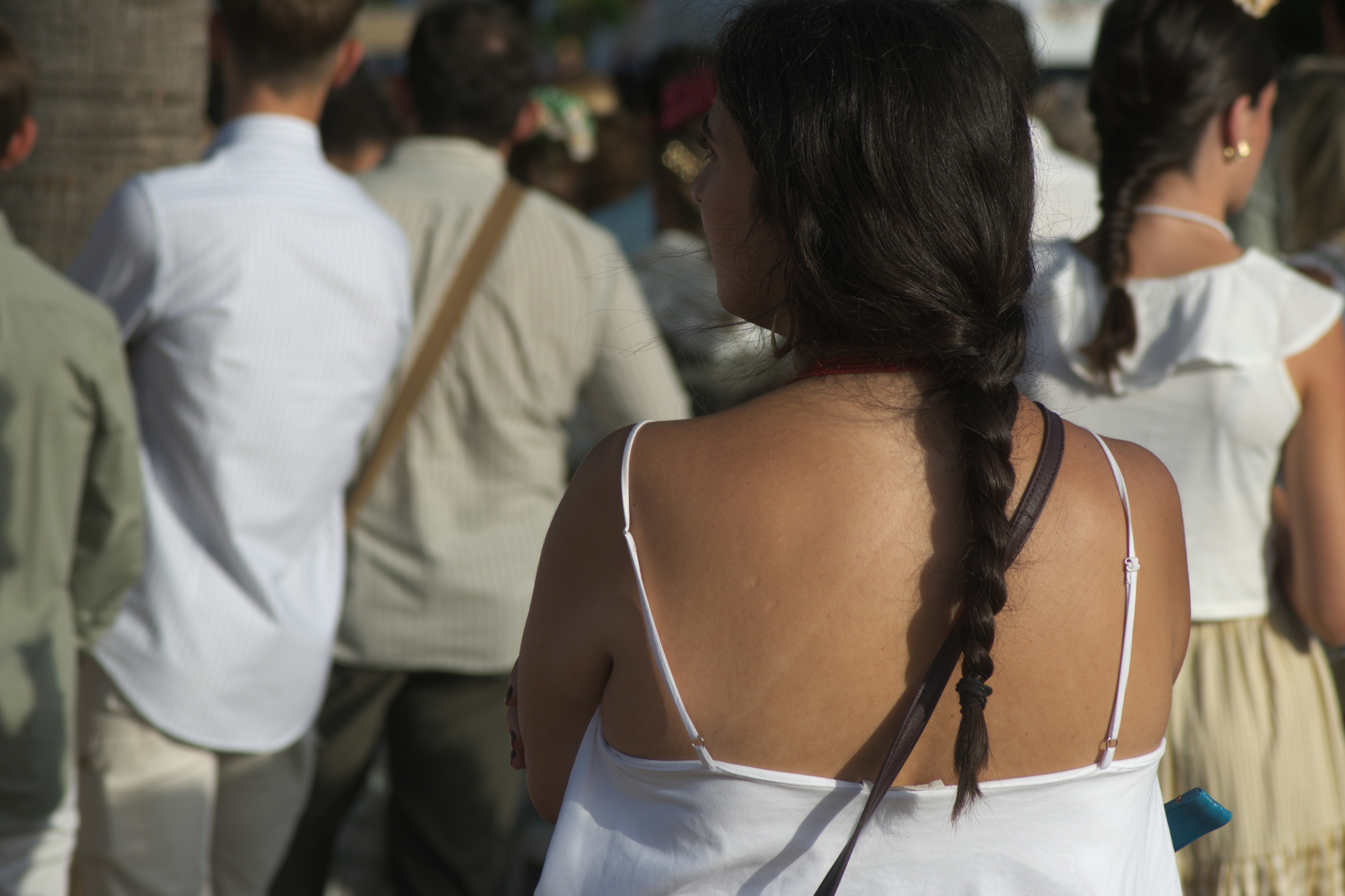 Back-Turned in a Sea of Faces
