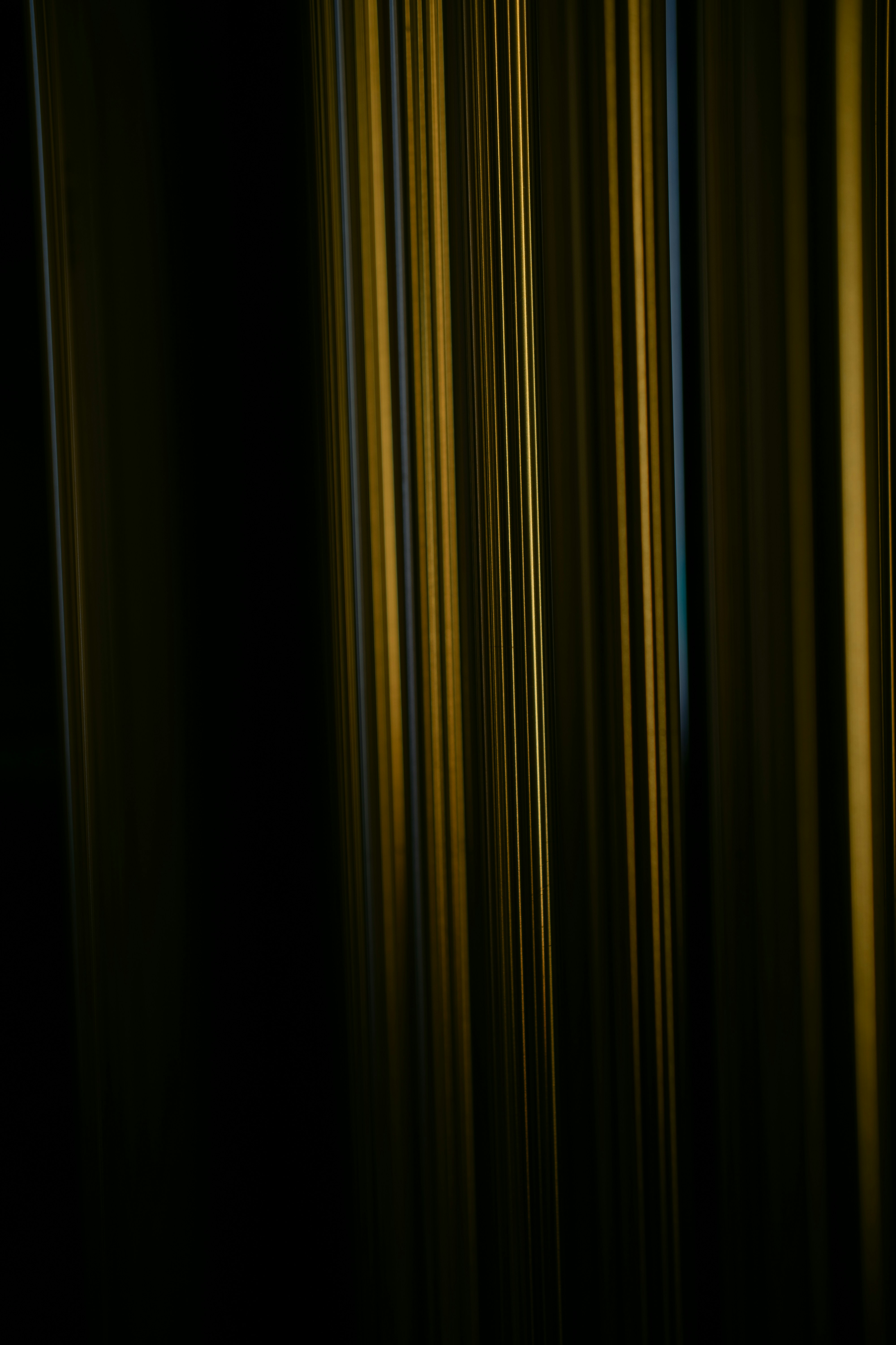 Golden Veins in a Velvet Night