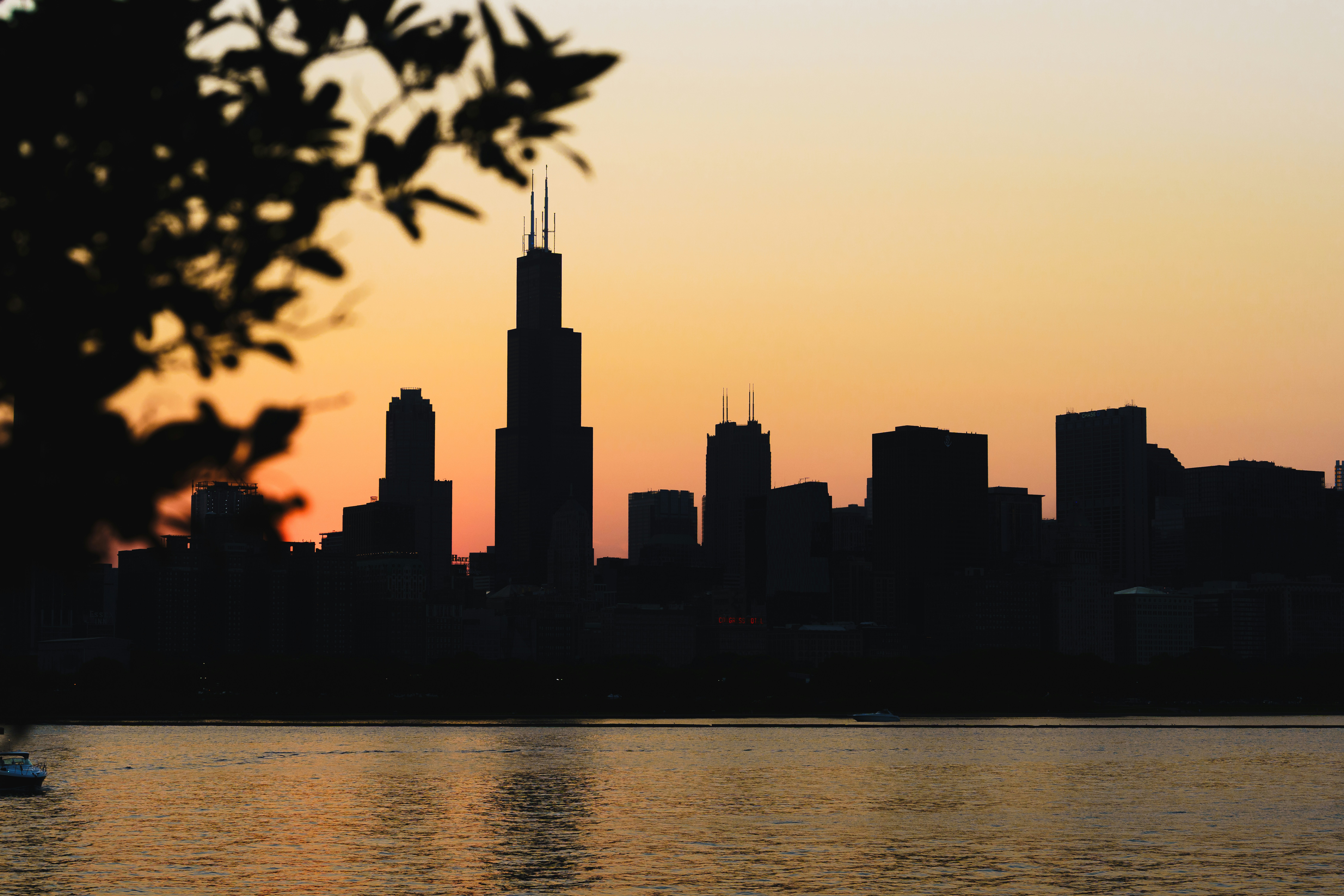 Dusk Skyline Over Quiet Waters