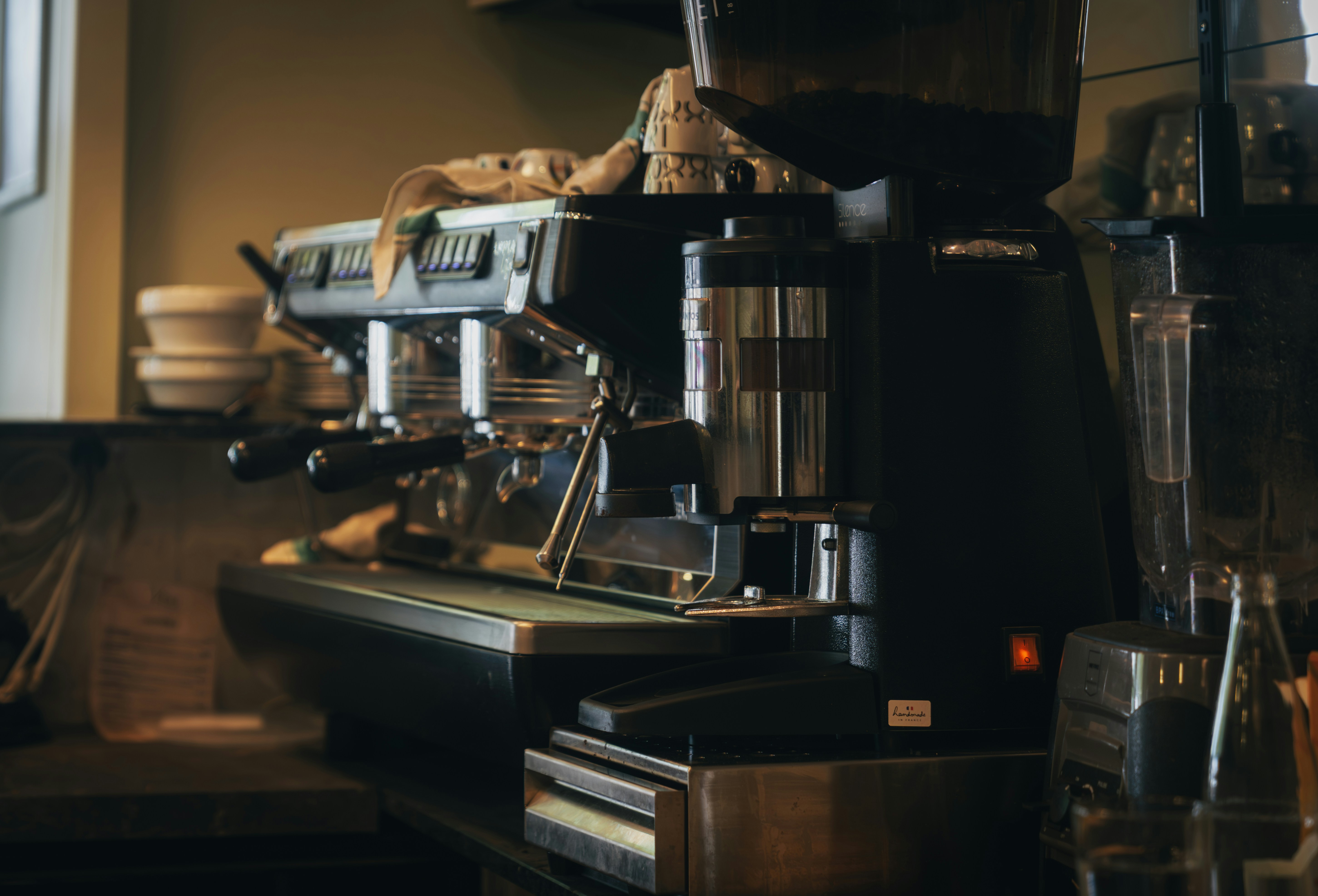 Steam and Steam: A Barista’s Workspace in Focus