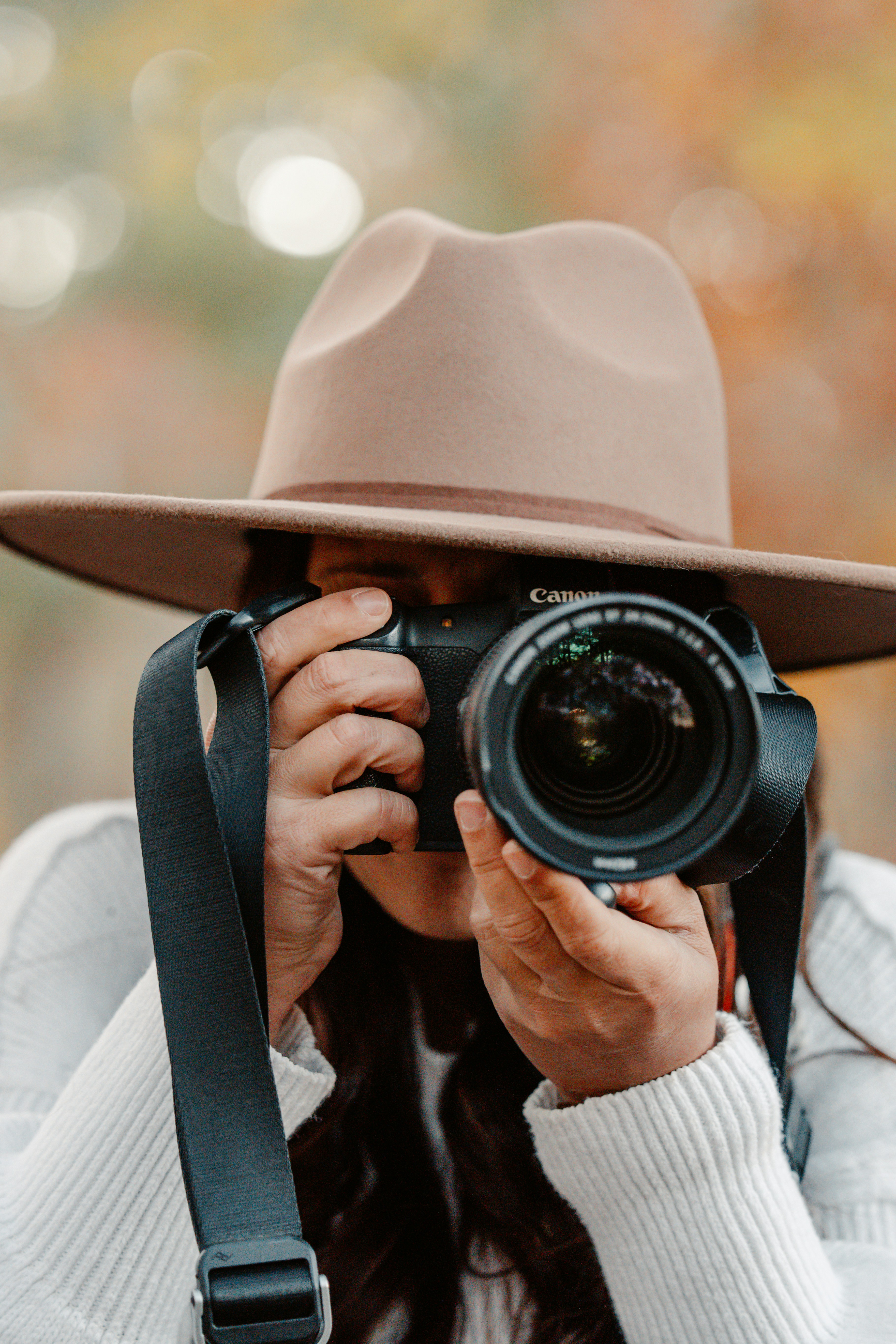 Lens in Focus: A Pro Portrait Behind the Hat