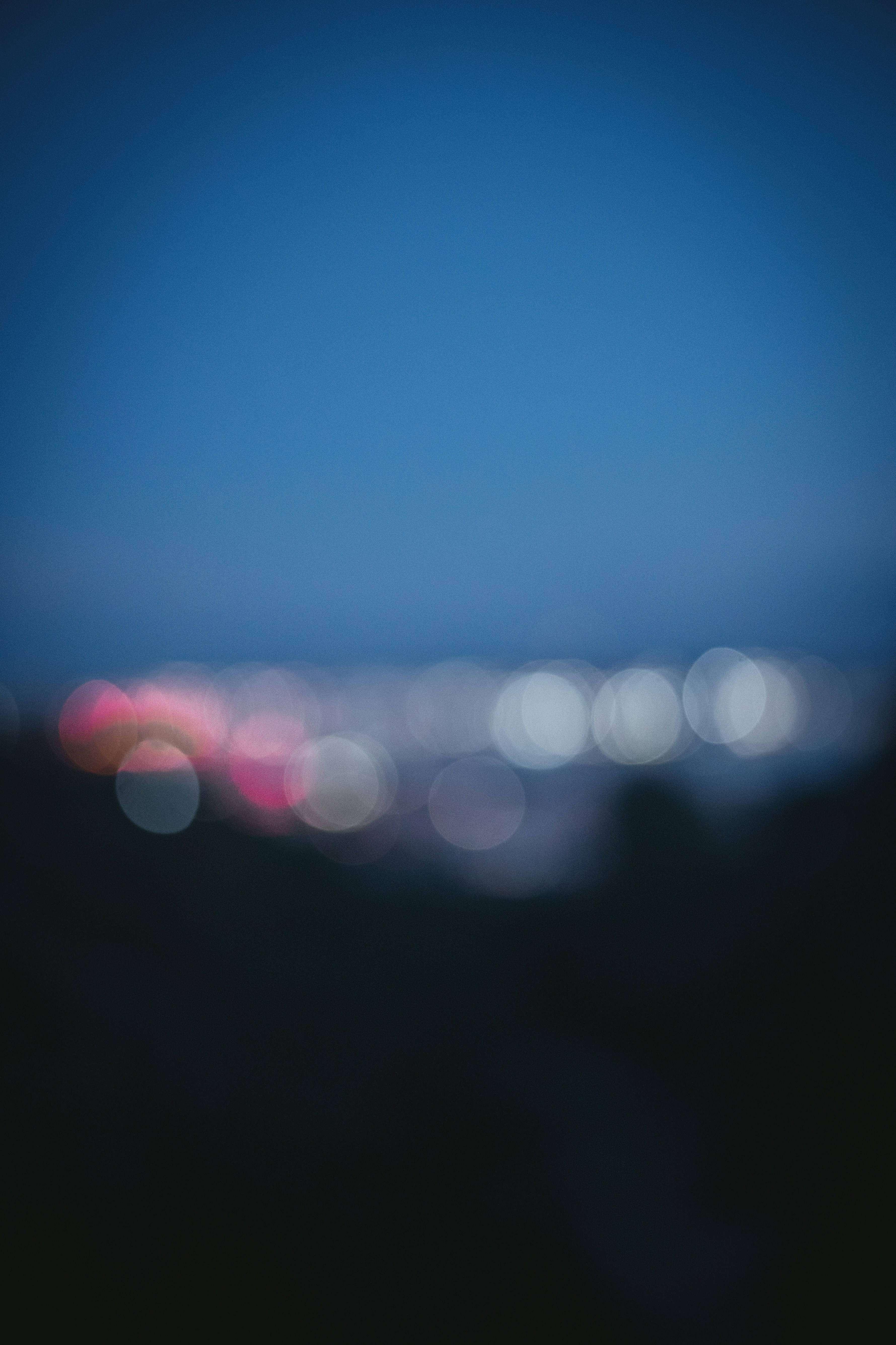 Soft Evening Bokeh Over a Cityscape