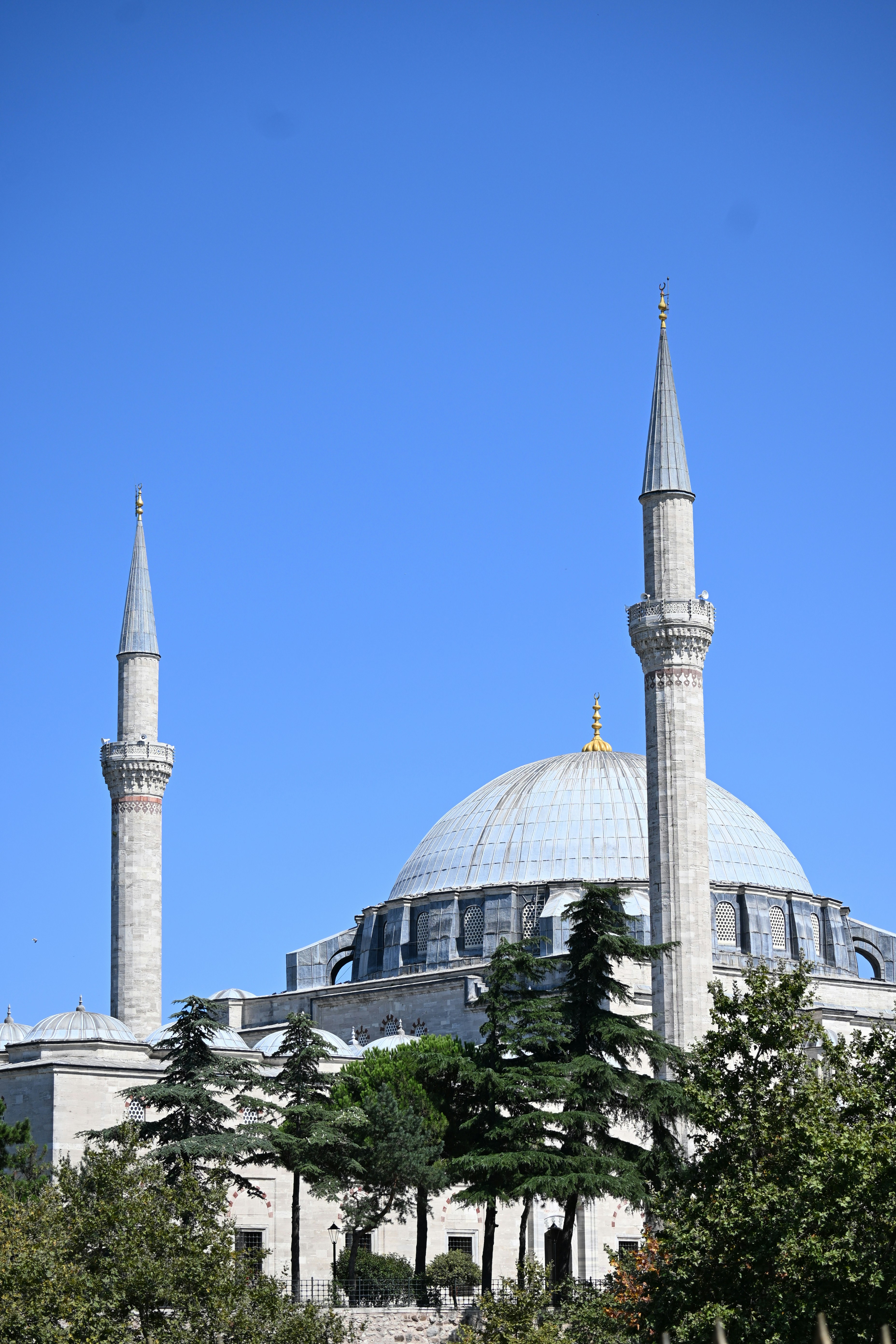 Blue Skies over the Domed Minarets