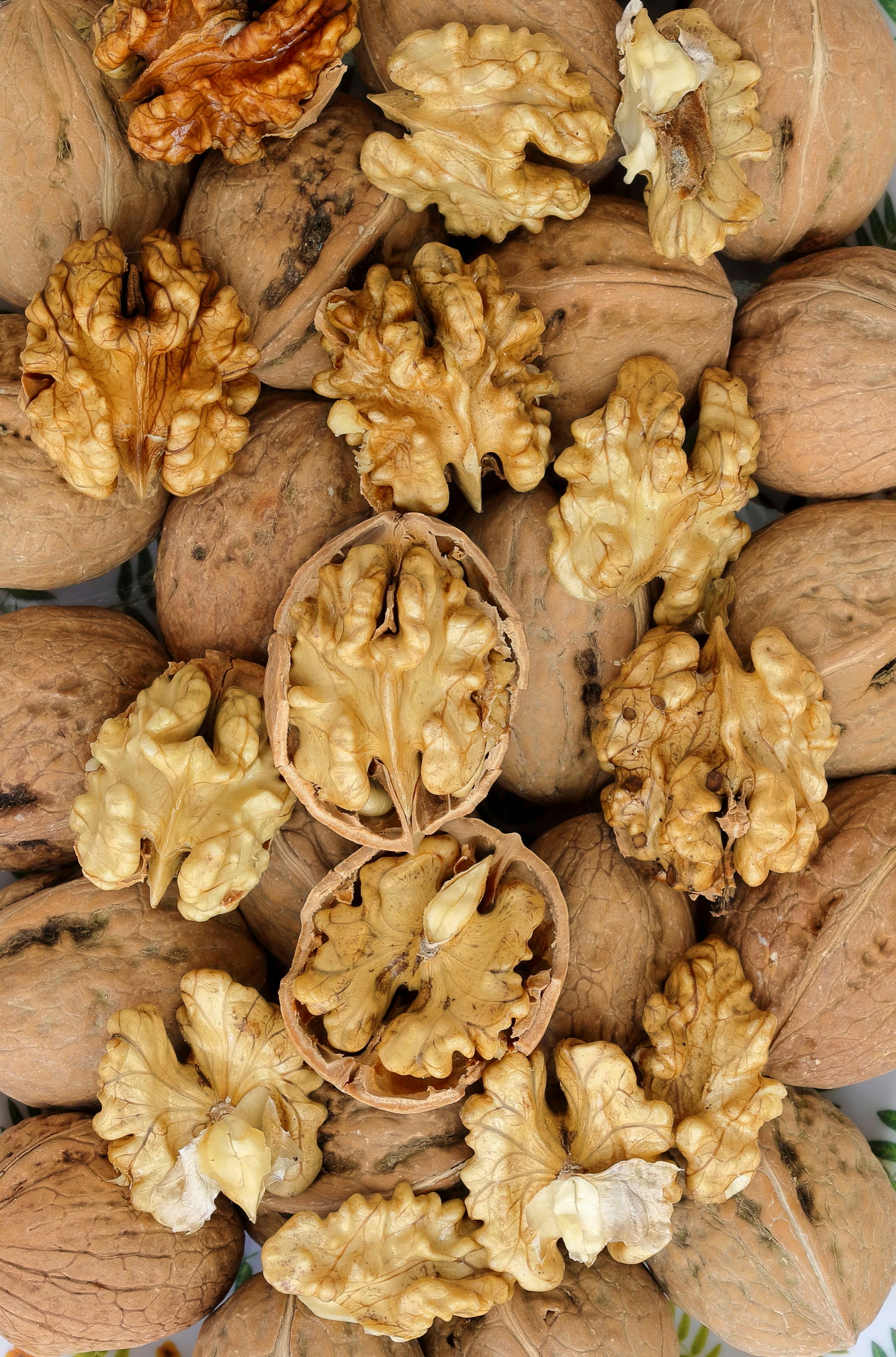 Cracked Walnut Central: A Rustic Chestnut Brown Harmony