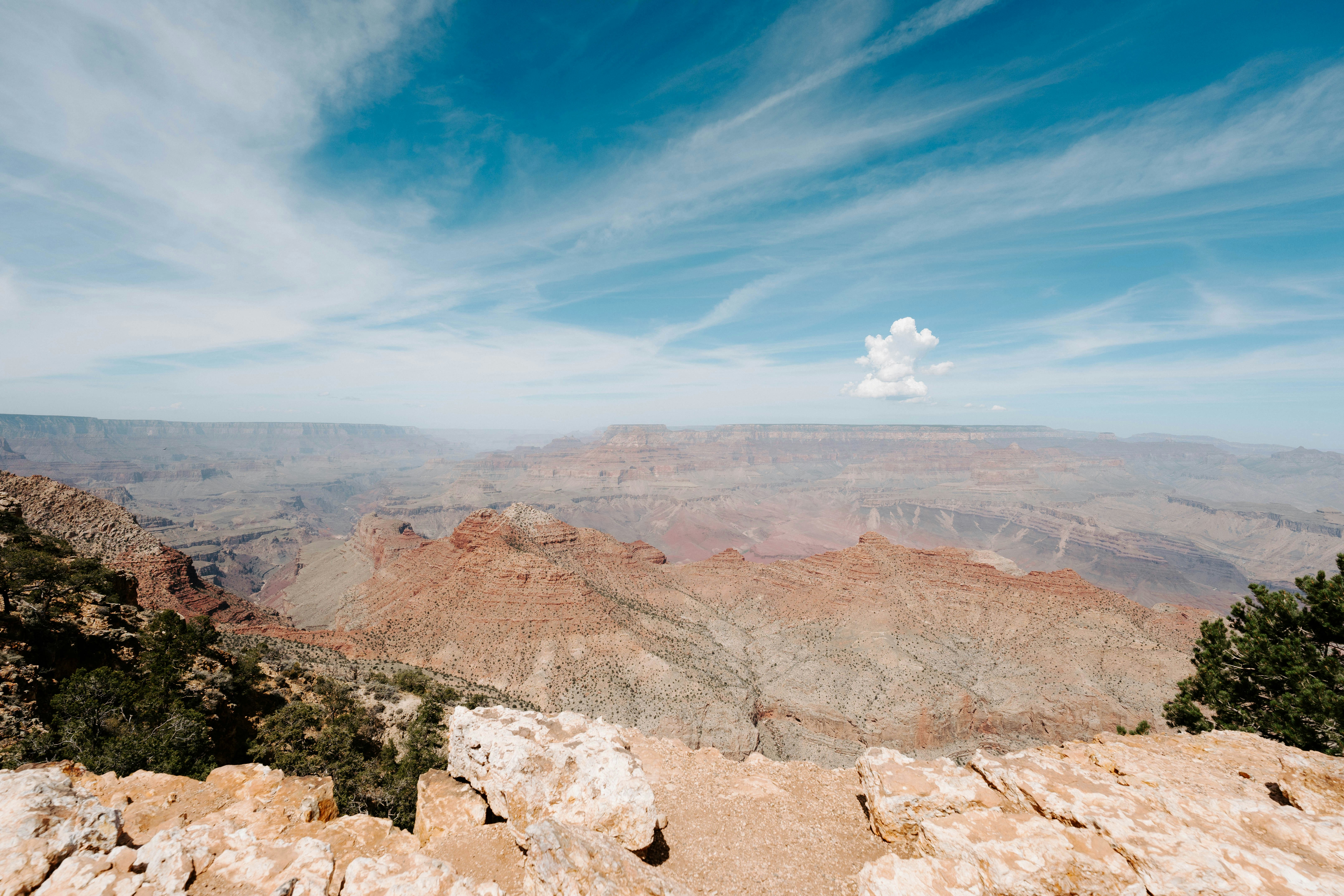 Vista Over the Painted Desert: A Vast Canyon Horizon
