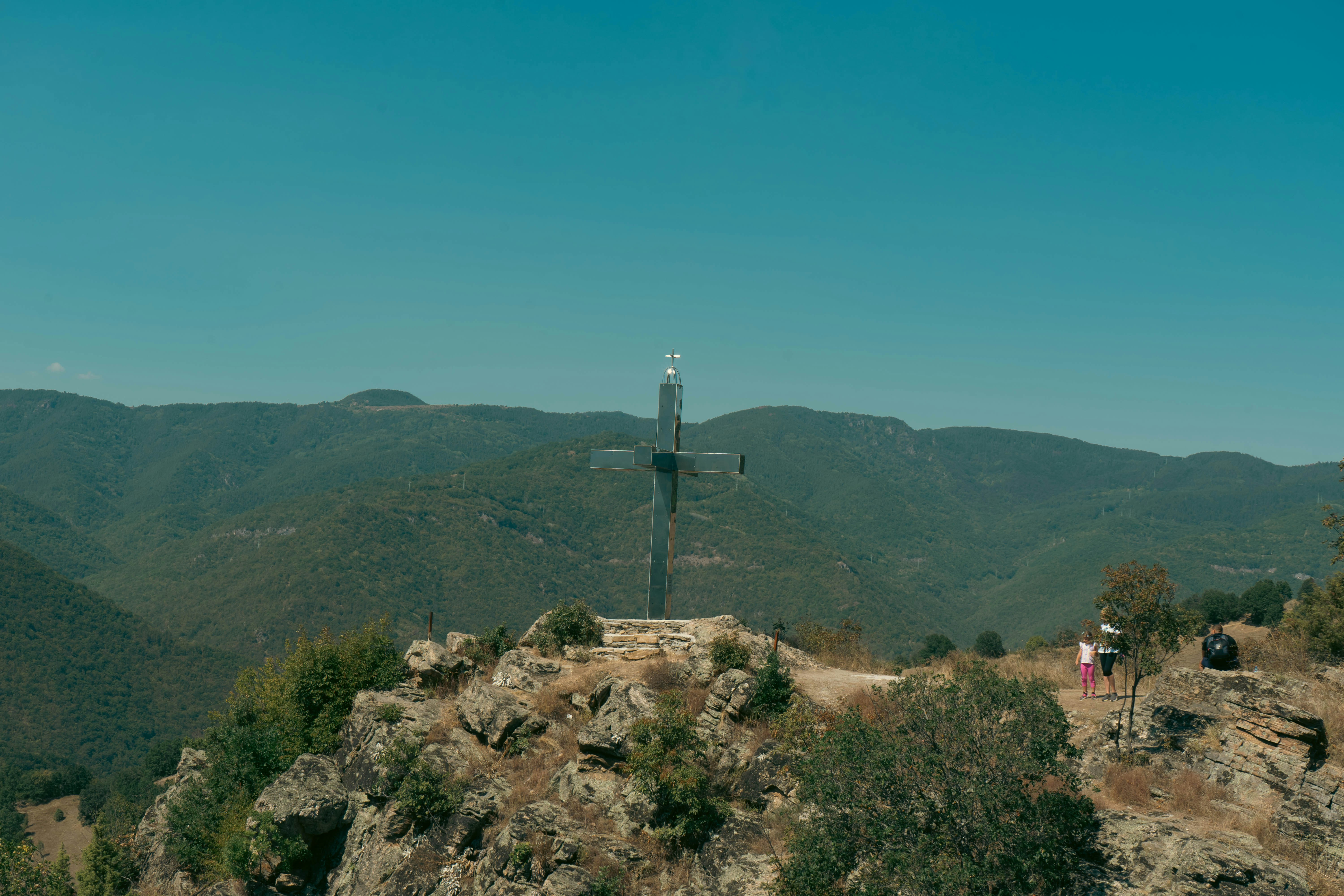 Cross atop the Horizon: A Lone Shrine on the Ridge