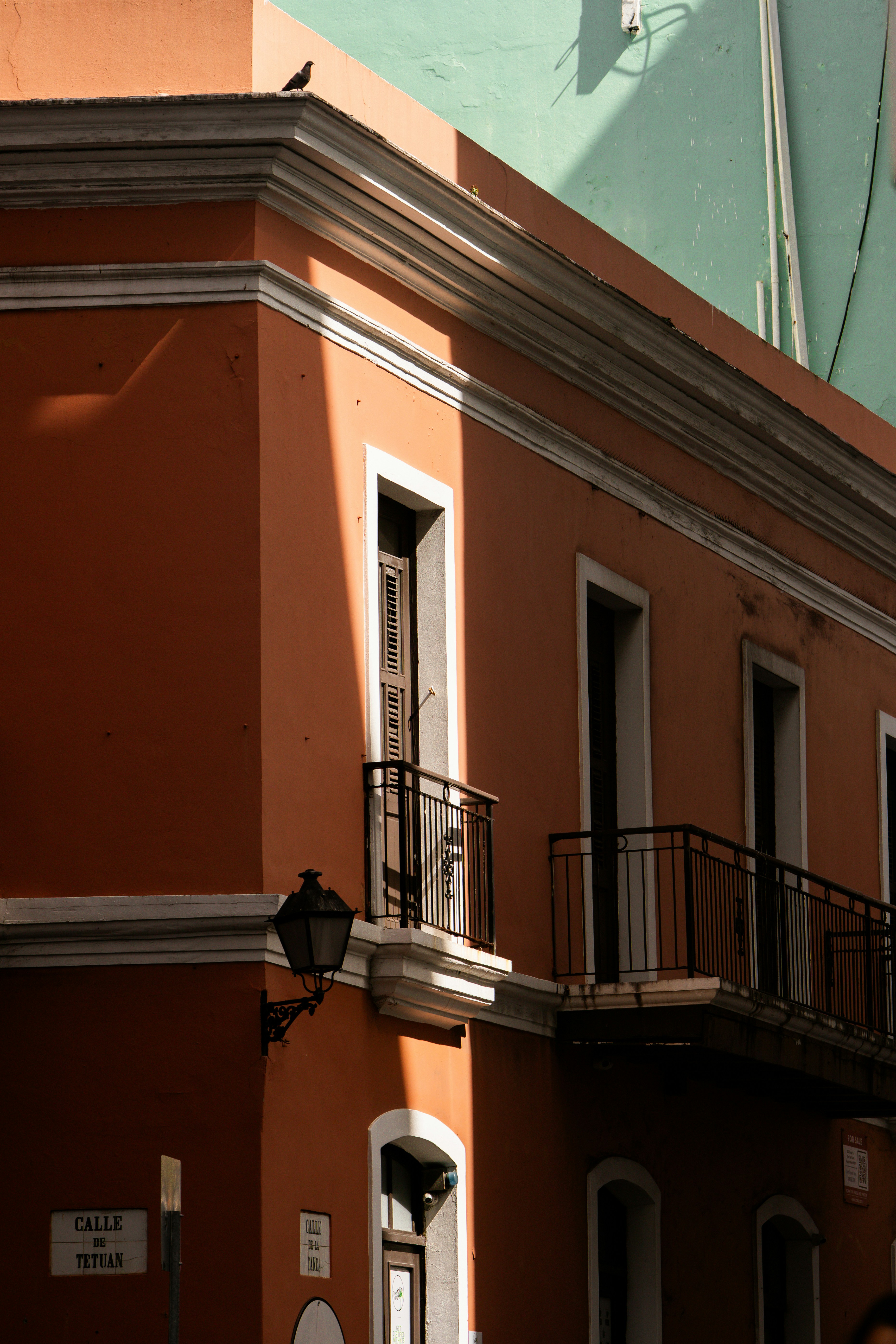 Terracotta Cathedral: Corner of a Sunlit Calle