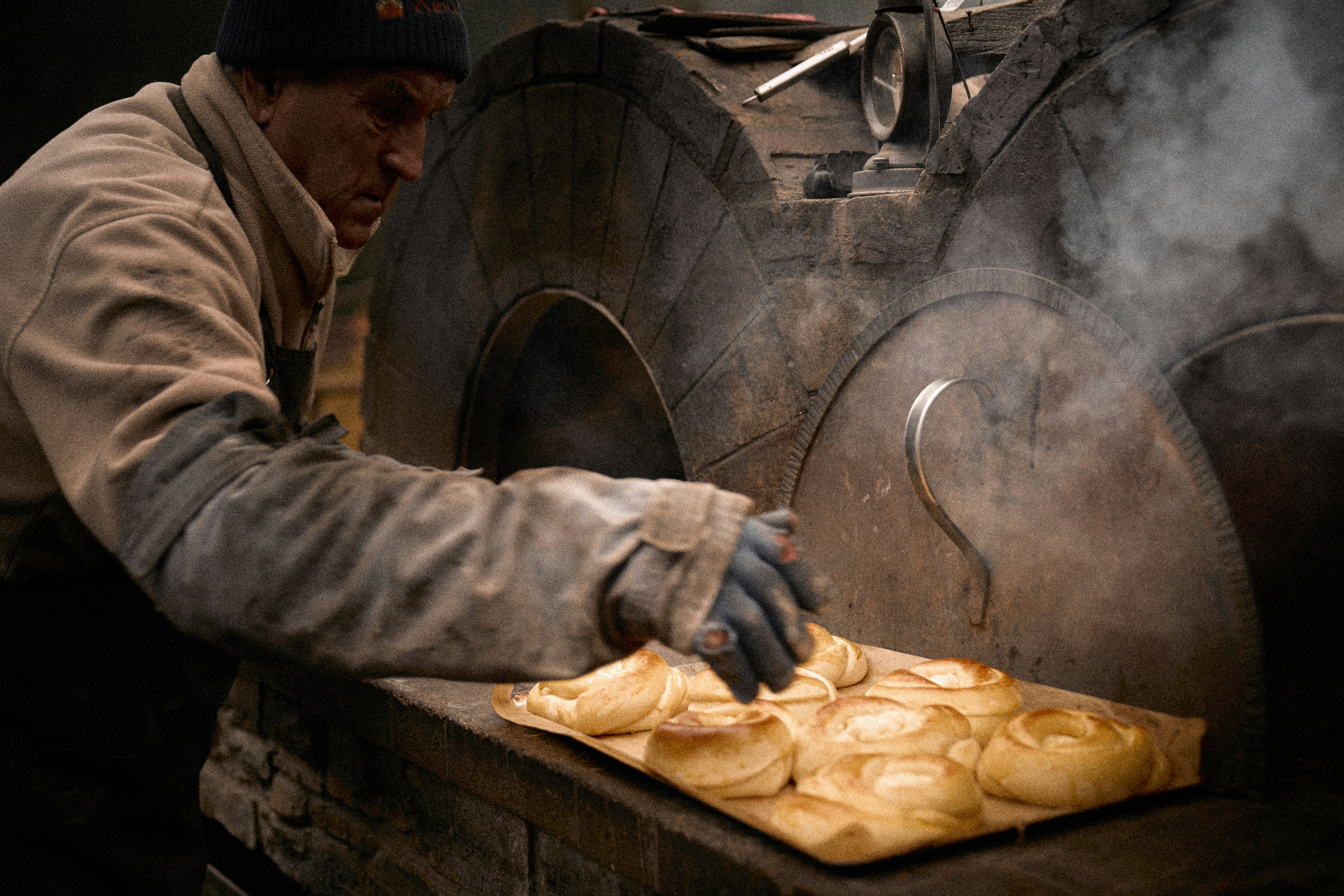 Golden Bites from the Ember Oven