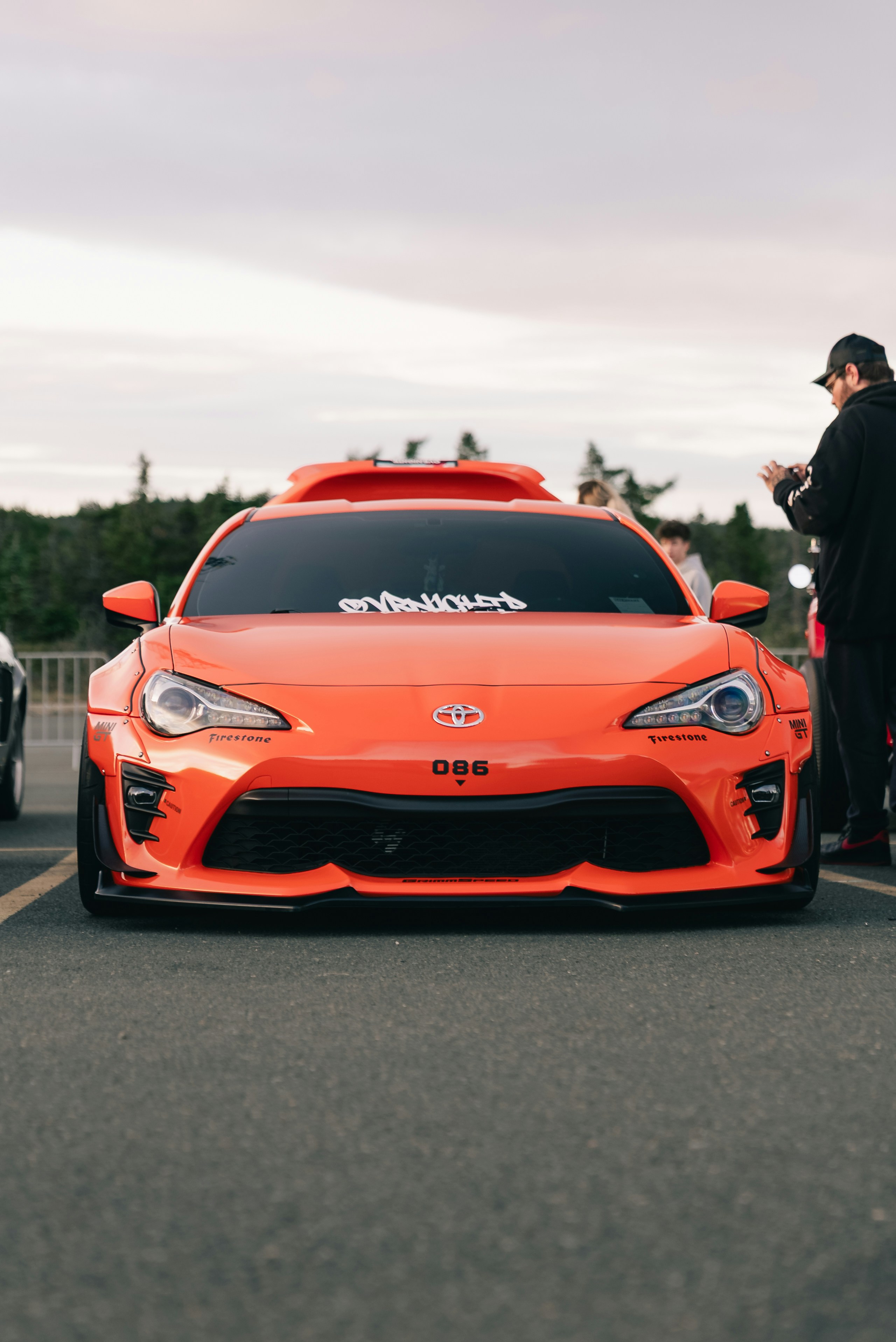 Orange Thunder: A Front-Row Moment with a Tuned Toyota