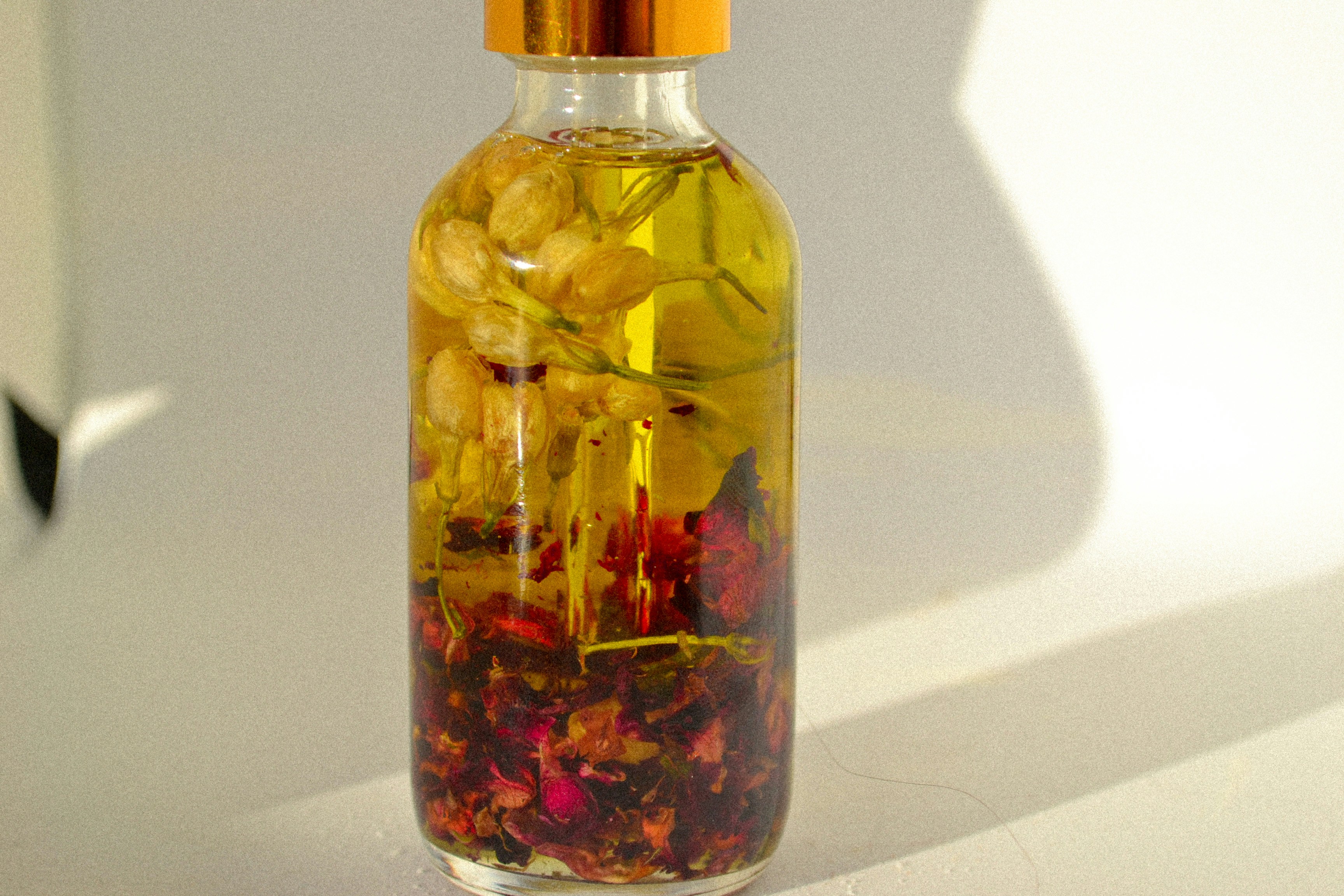 Amber Elixir: Botanicals in a Glass Capsule