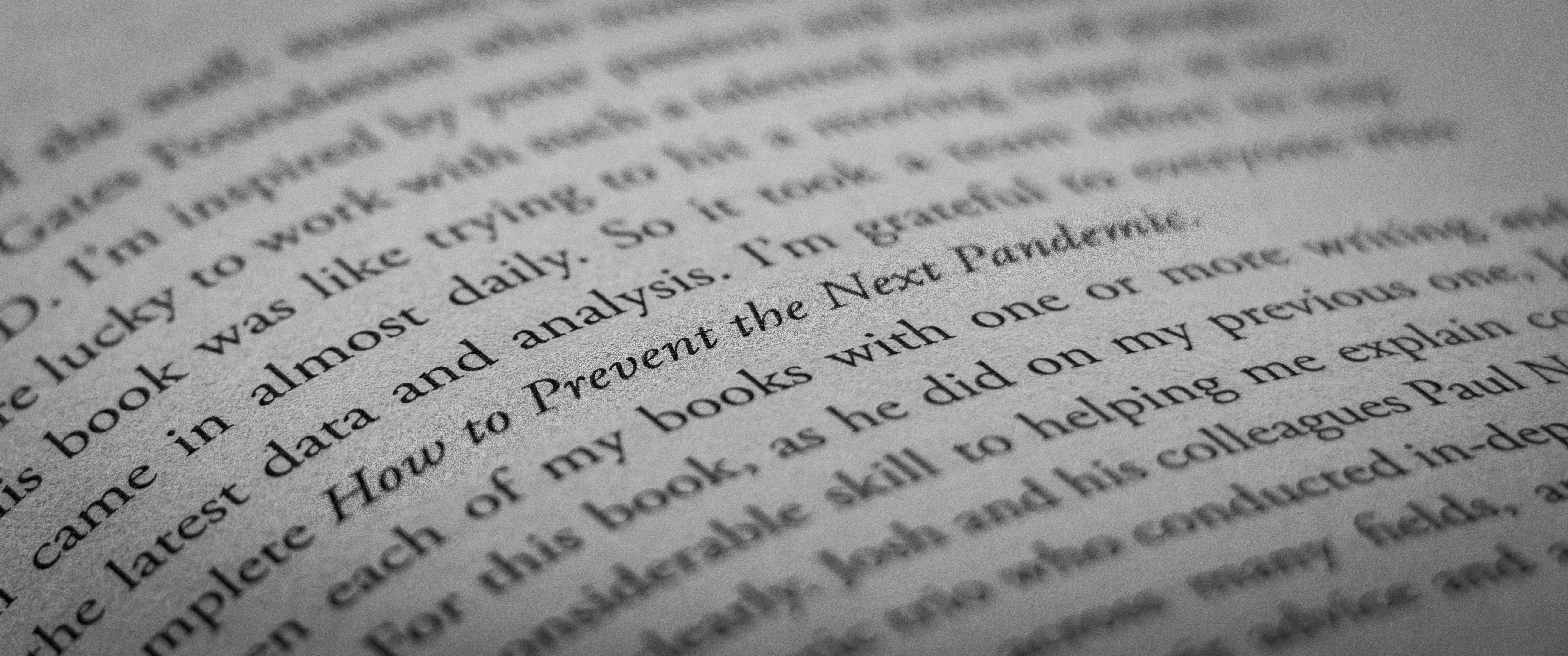 Margins of Thought: a close reading in grayscale