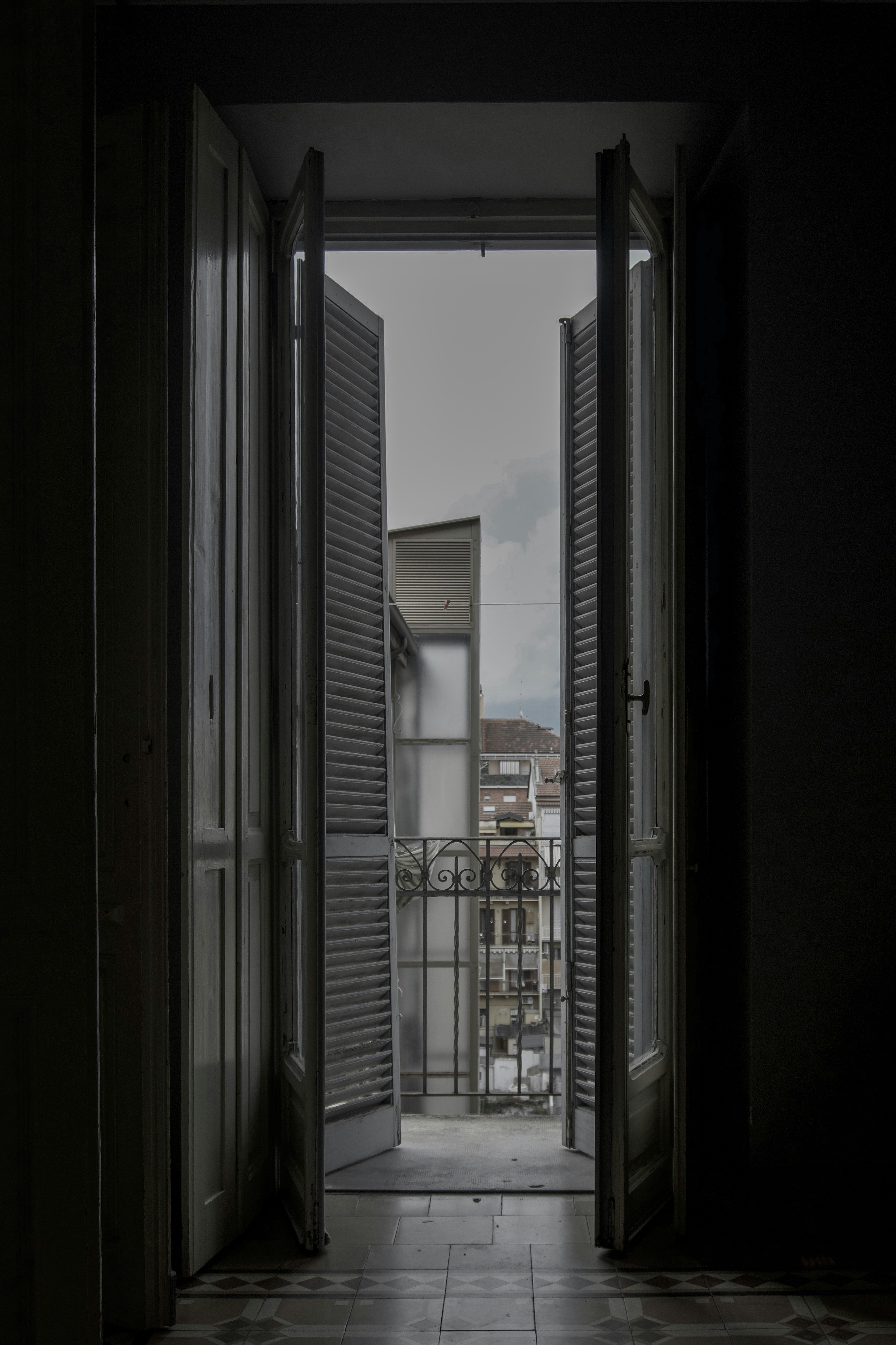 Open Balcony in Soft Morning Light