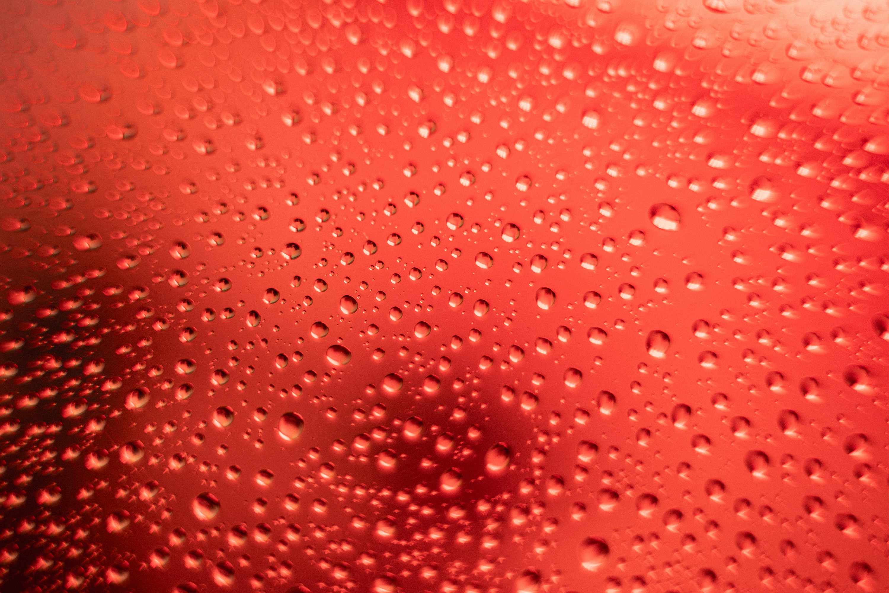 Crimson Nebula: Bubbles on a Scarlet Surface