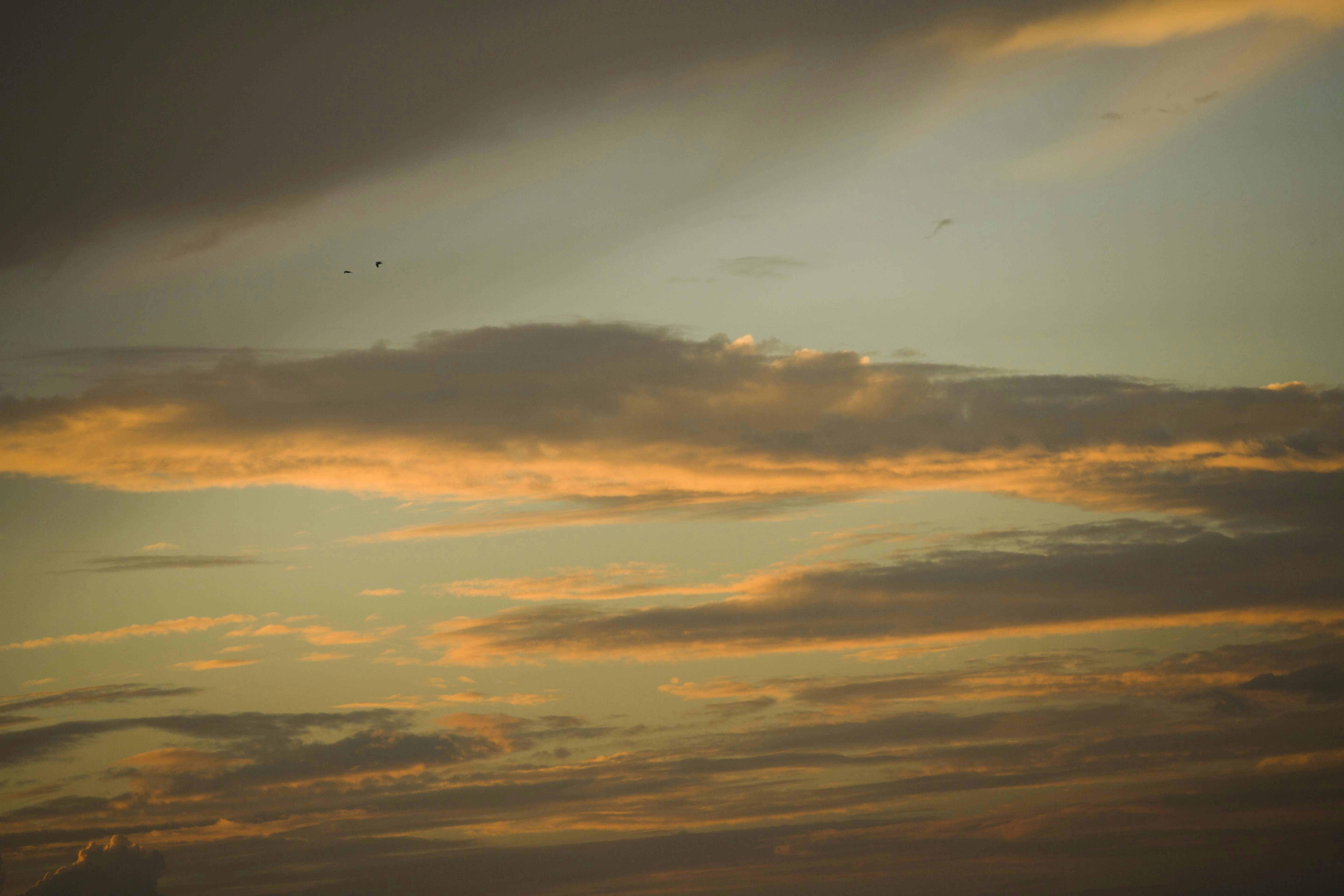 Sunset Veil Over Quiet Horizons