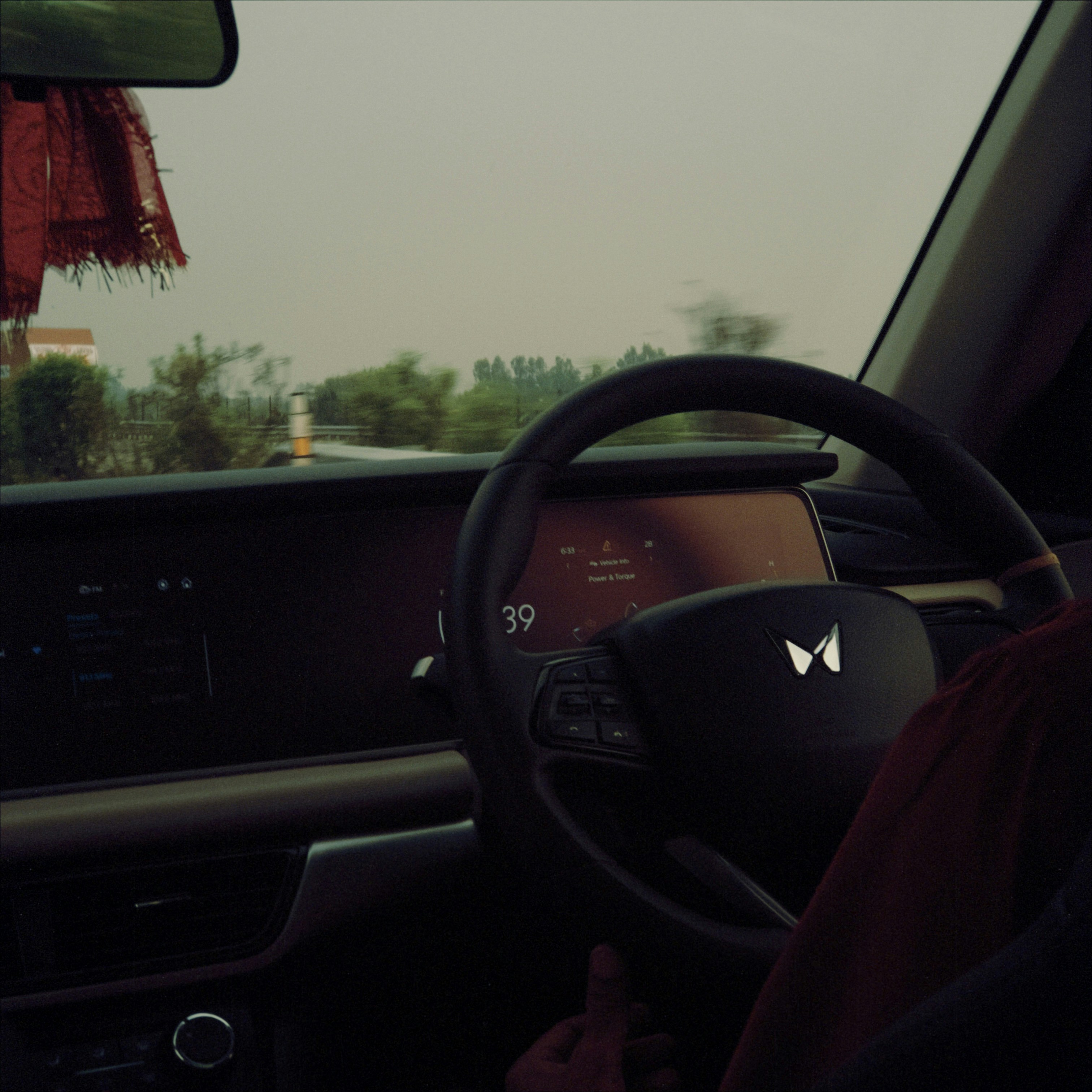 Steering through the Dash: Inside a Modern Car at Speed