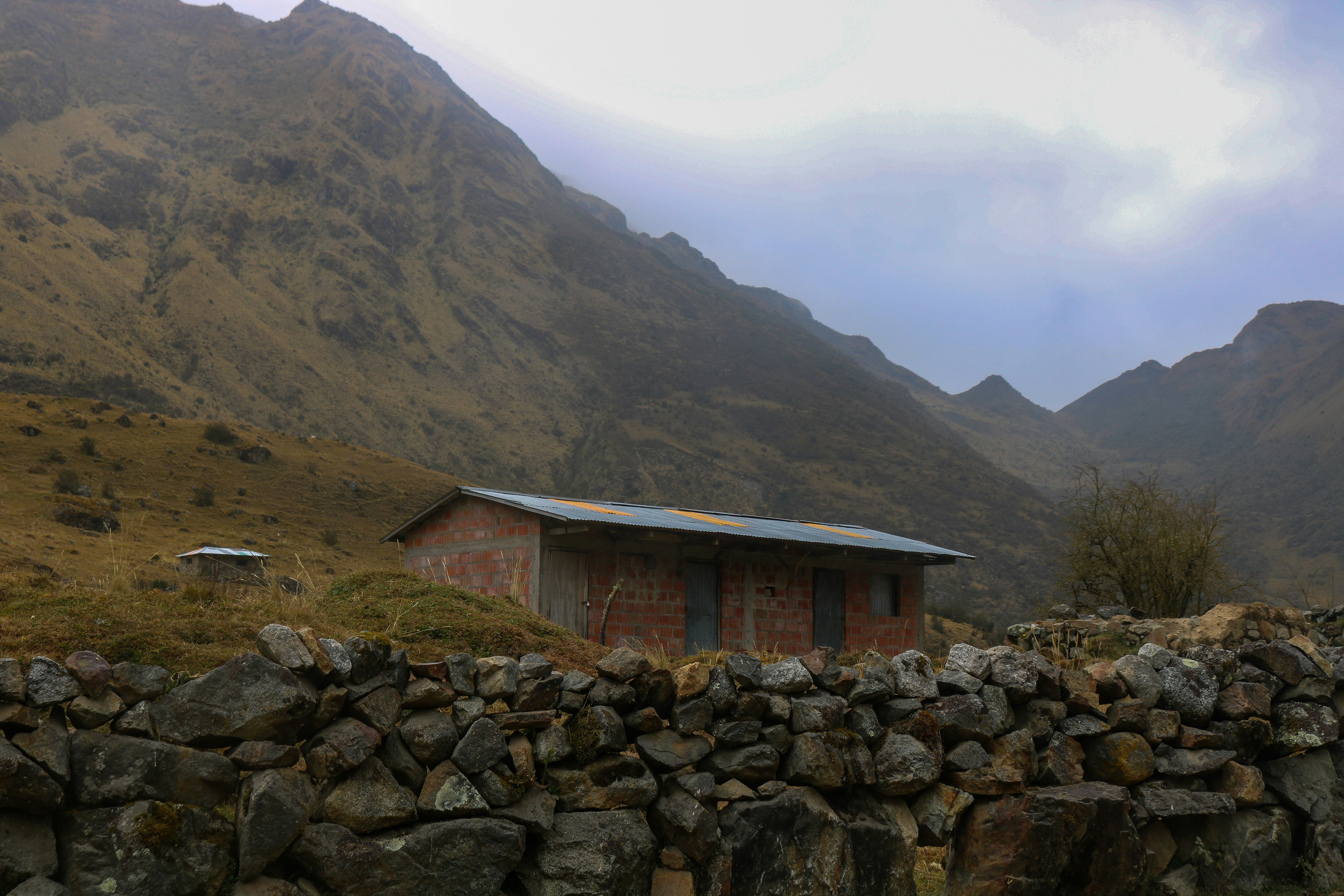 Stone Cottage Amid Mountain Veil