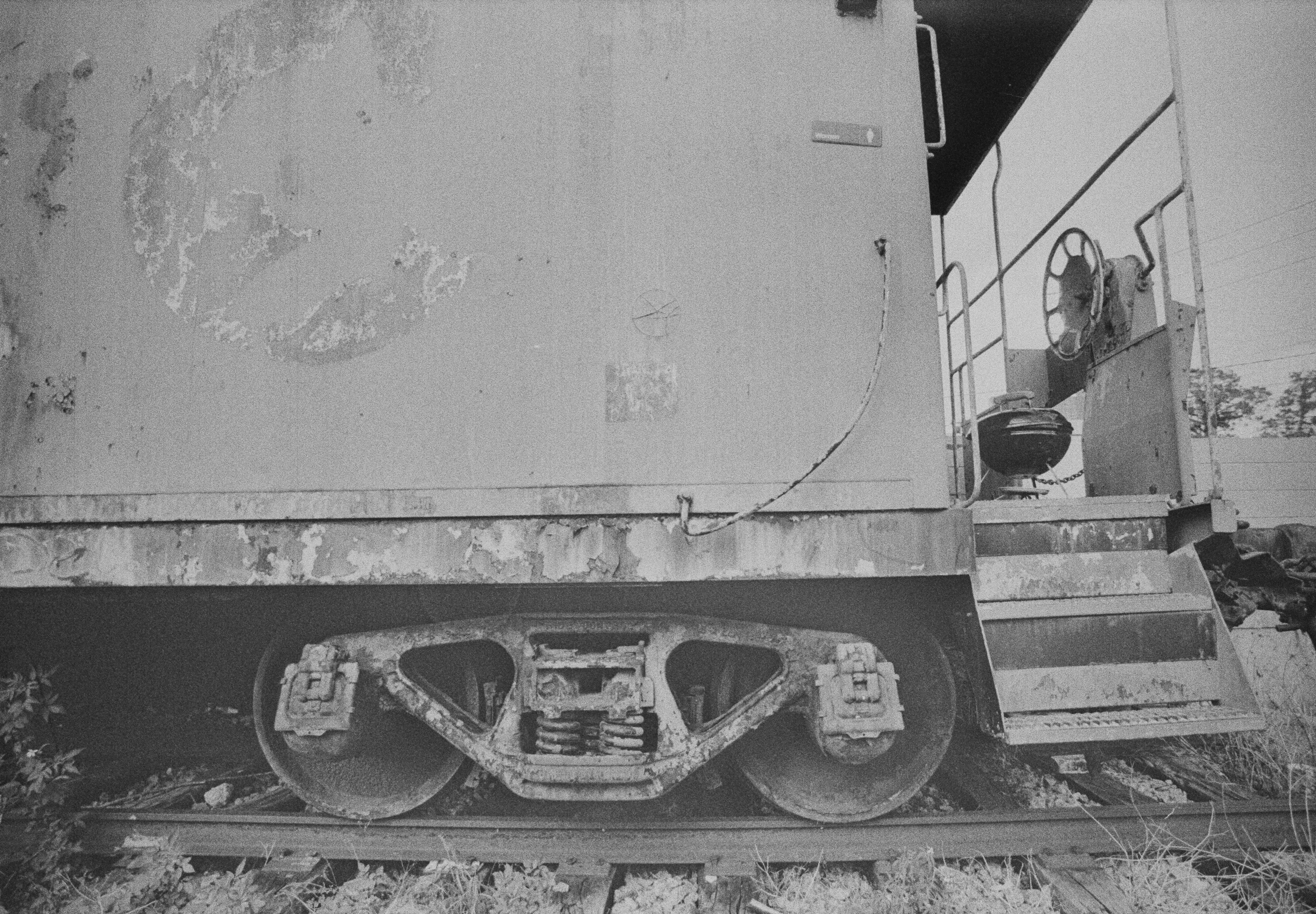 Diesel Ghost: Long-Exposure on Forgotten Rails