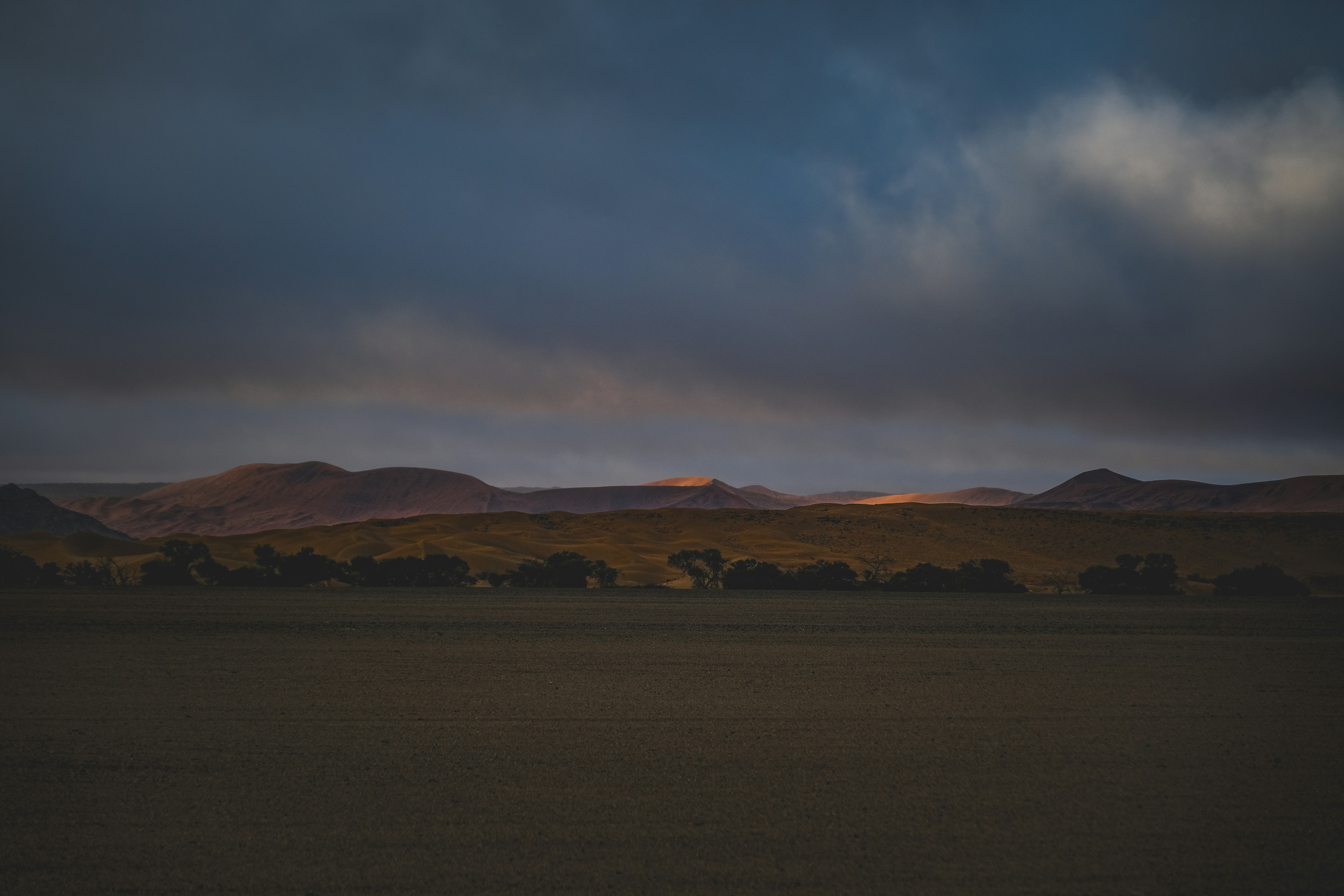 Dusk Over the Quiet Moor