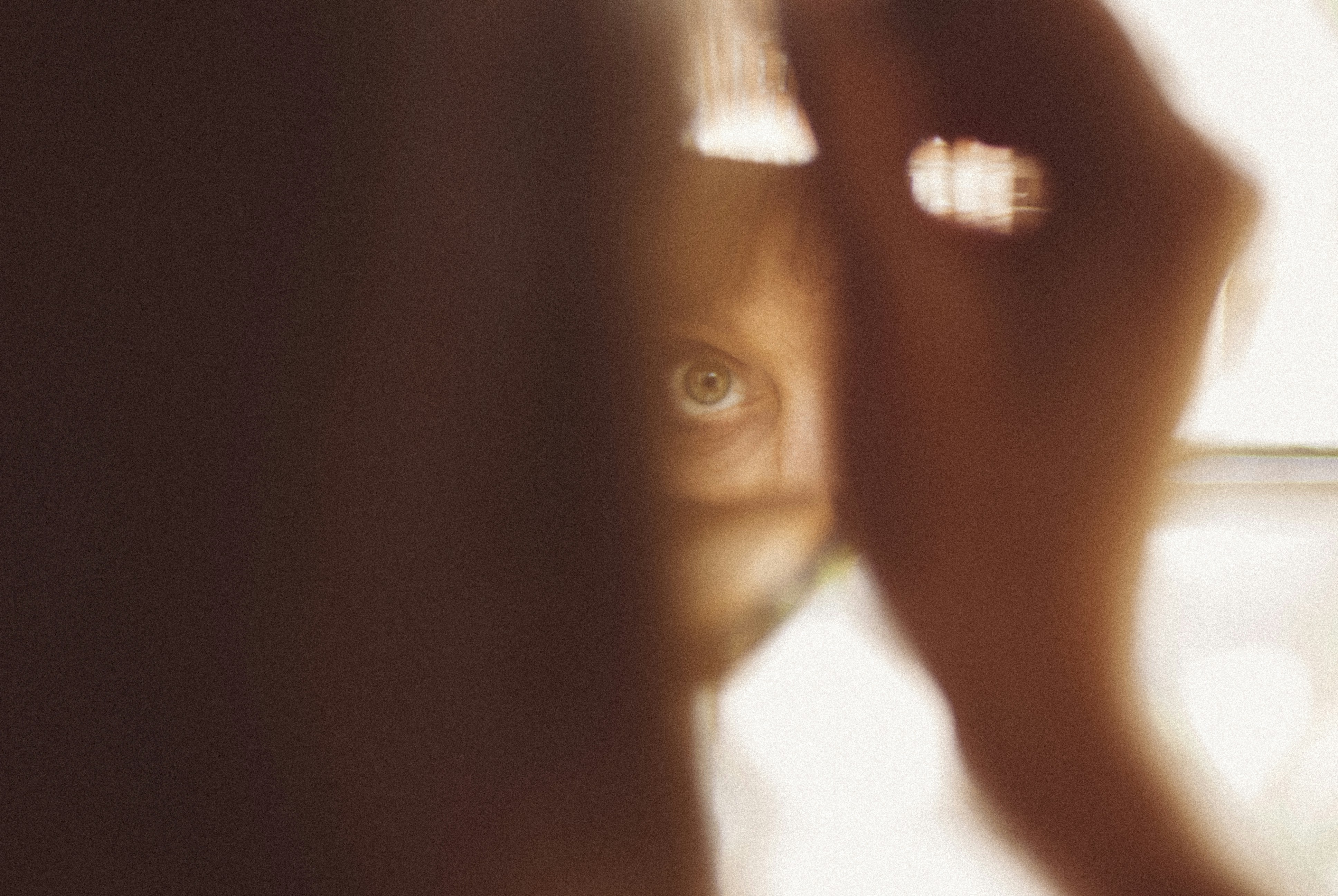 Peeking Through the Veil: A Partial Gaze in Soft Light