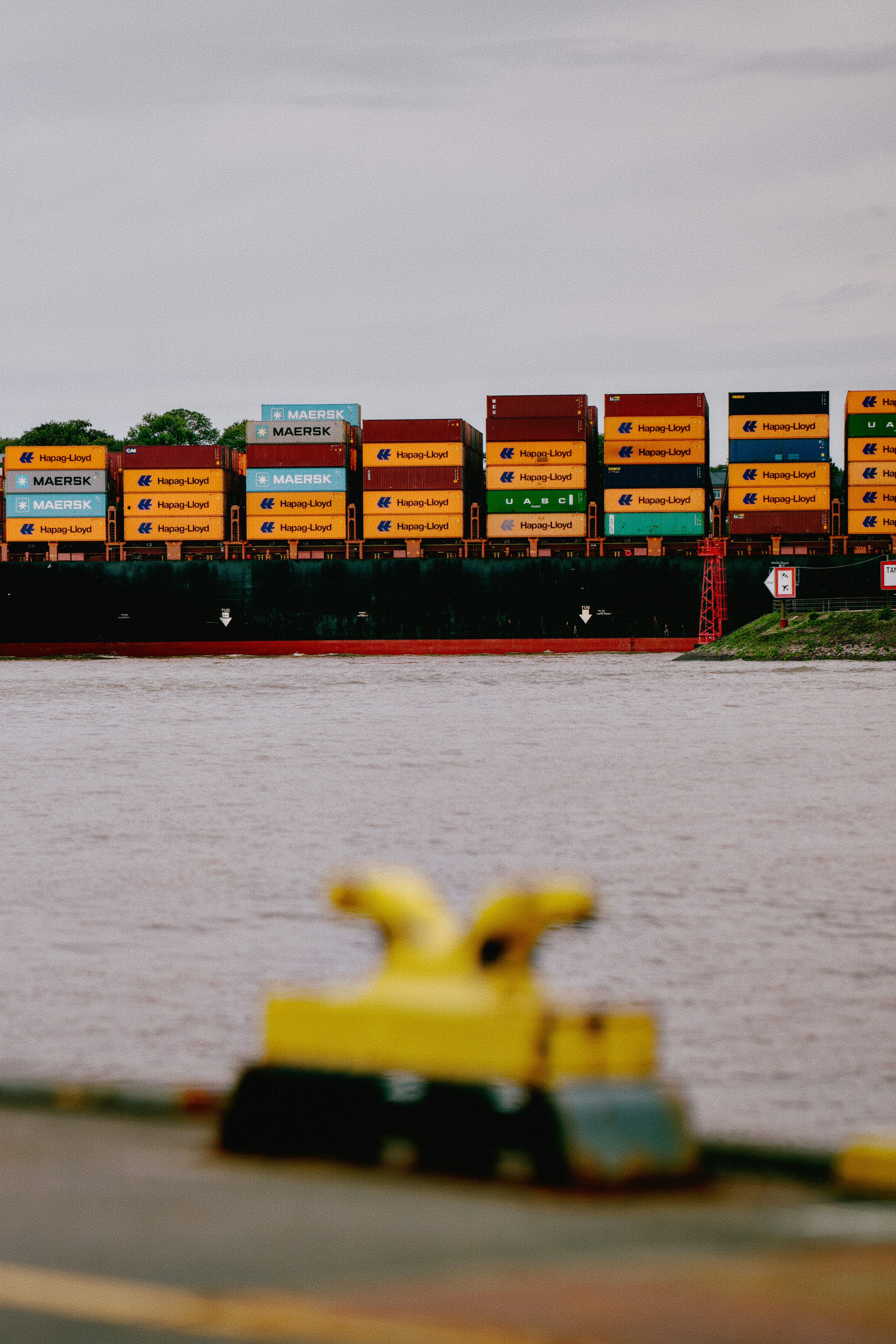 Container Coast: A Freight Parade Across the River