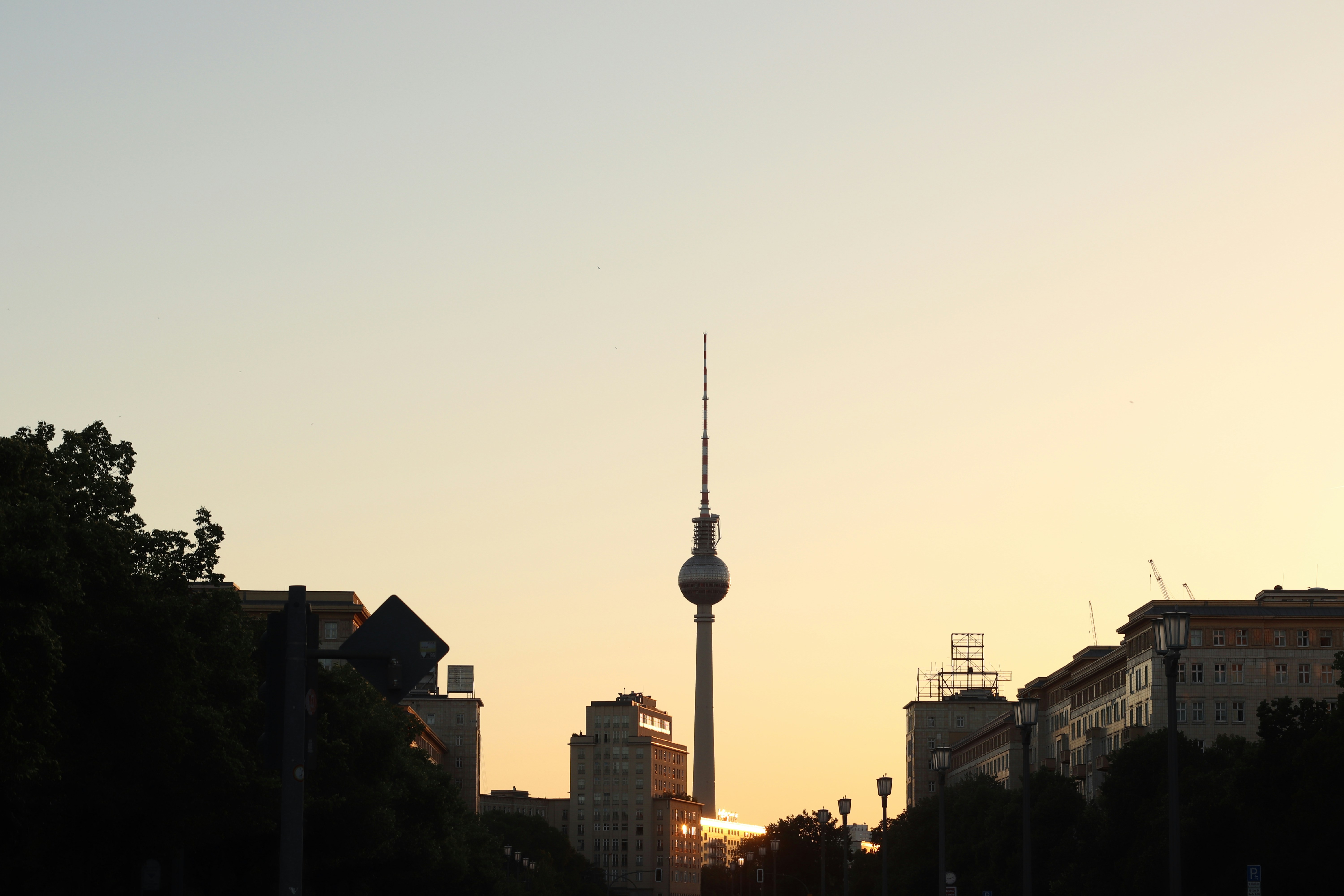 Dusk Over Berlin: The TV Tower Quietly Presides