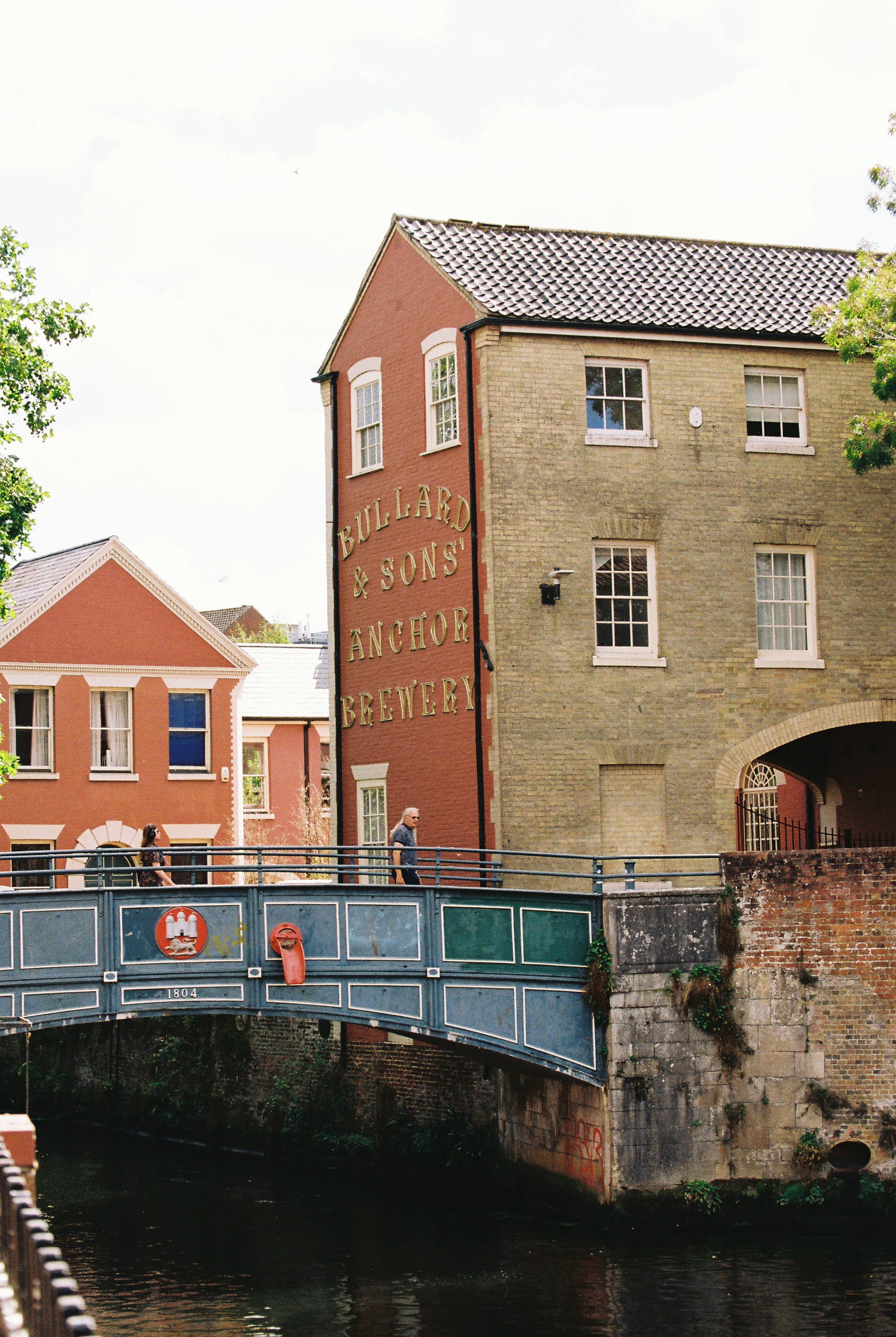 Bridge Over Quiet Canal to Billard & Sons Anchor