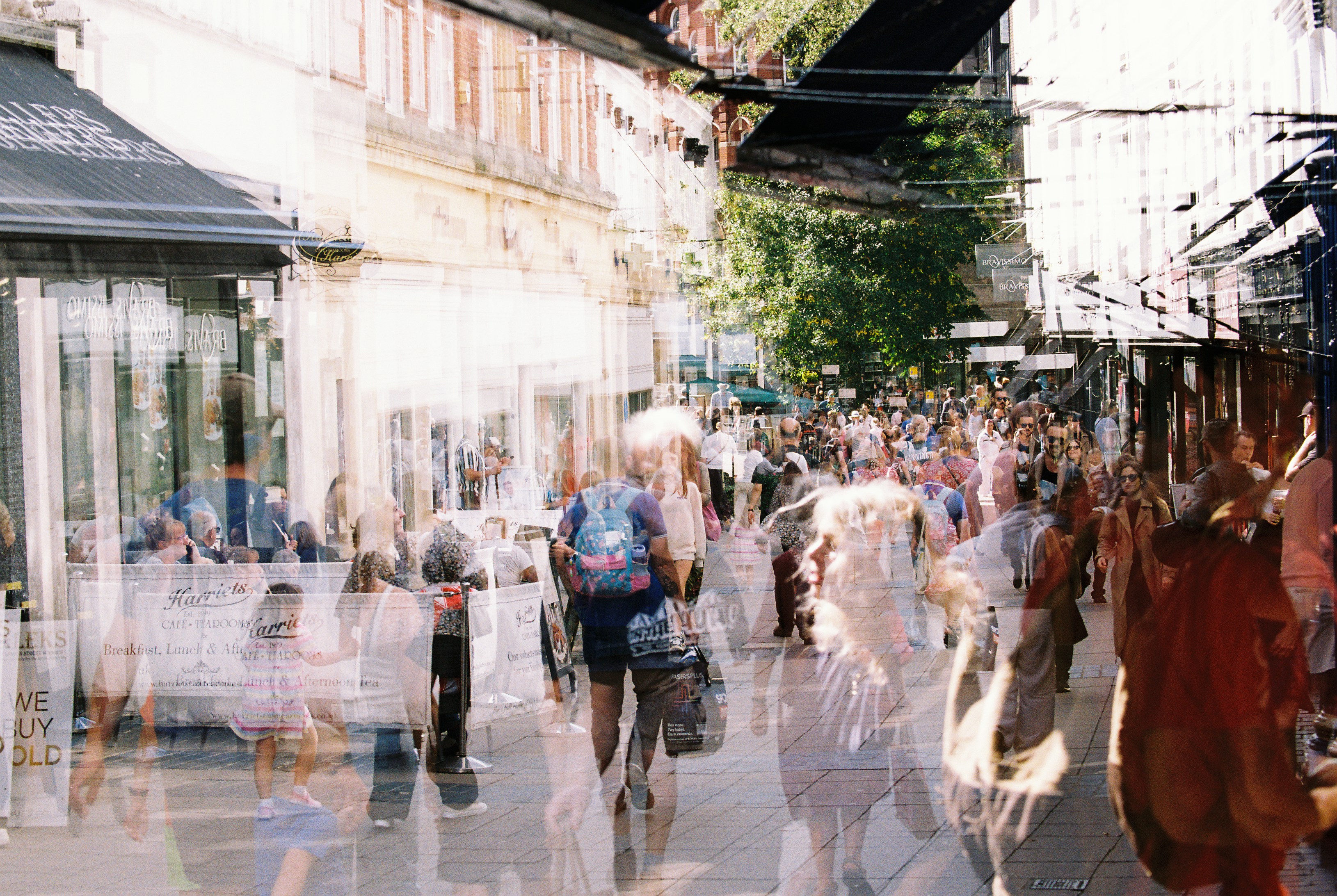 Ghosts in the Alley: A Blur of Footsteps and Faces