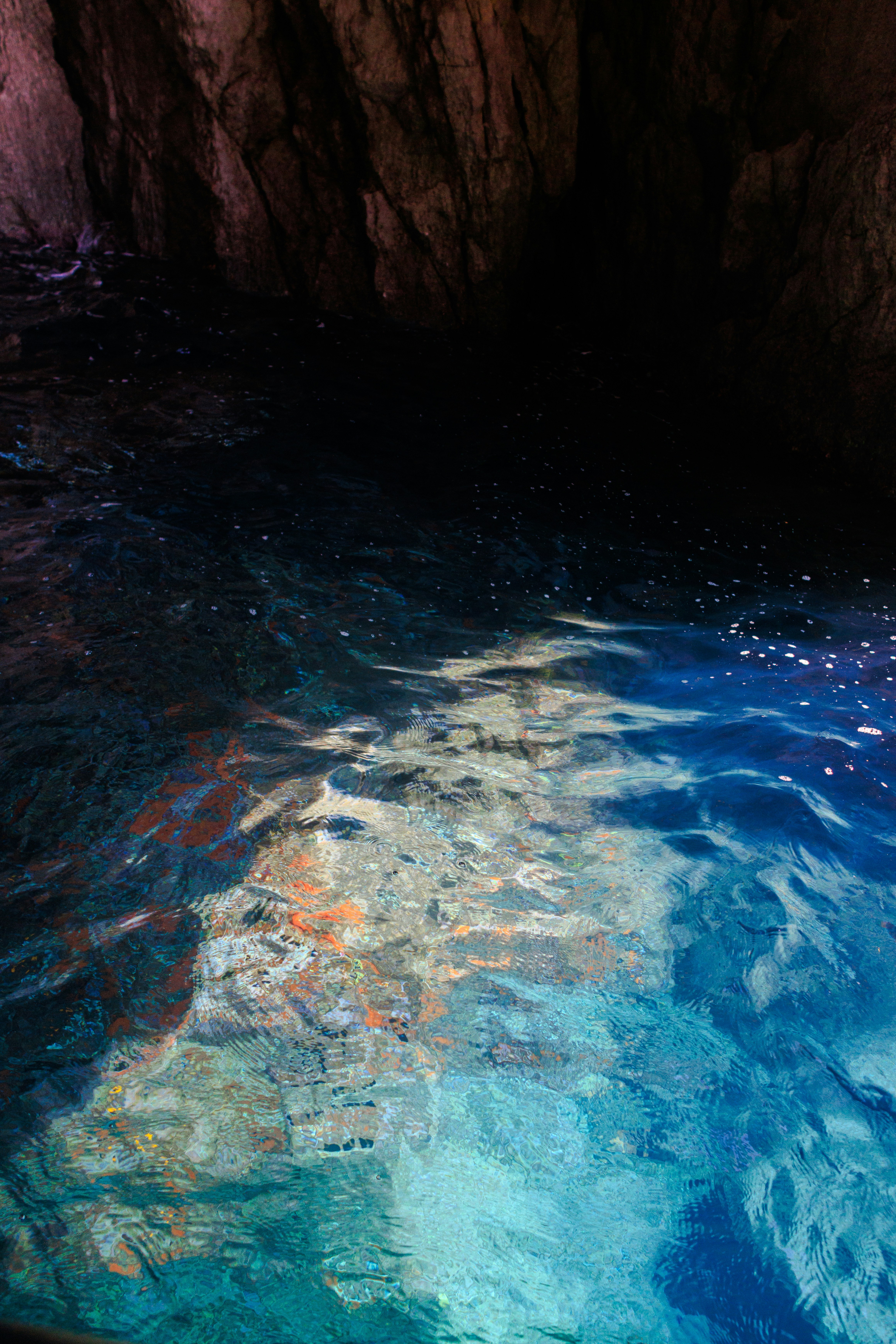 Cobalt Tide at the Grotto Threshold