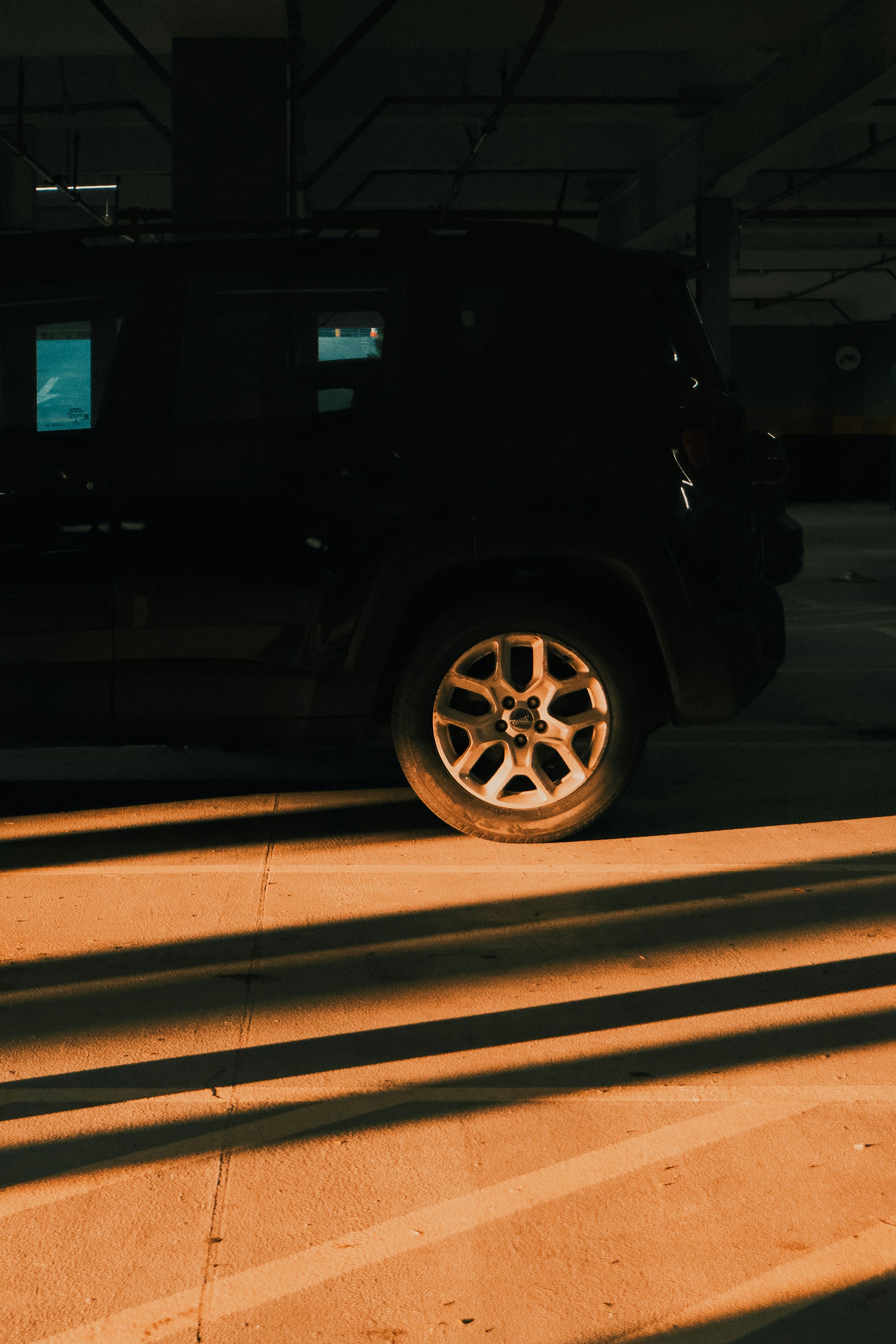 Golden Rim in the Silent Parking Slot