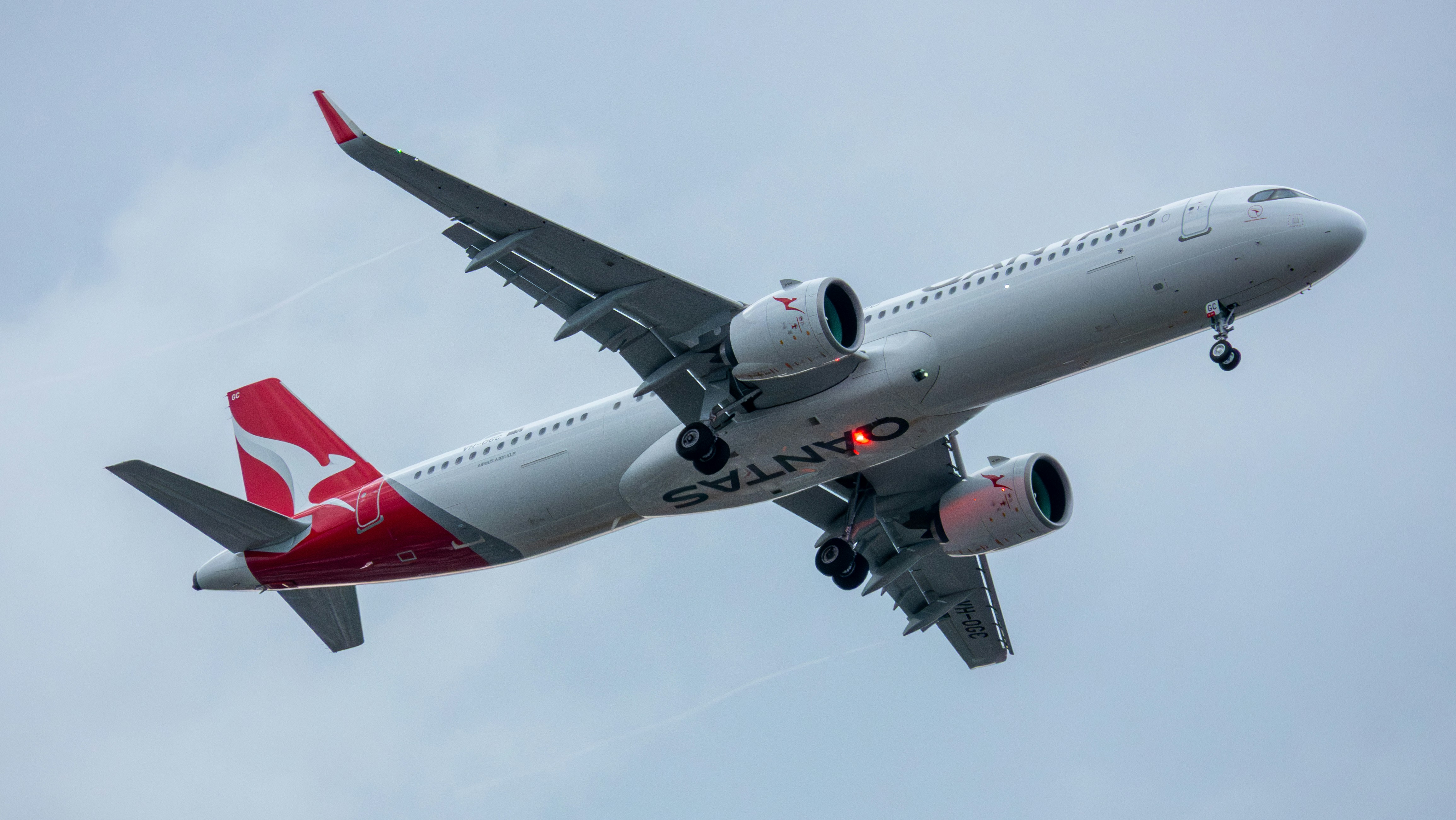 Airliner Ascend: A sharp emergence into the blue