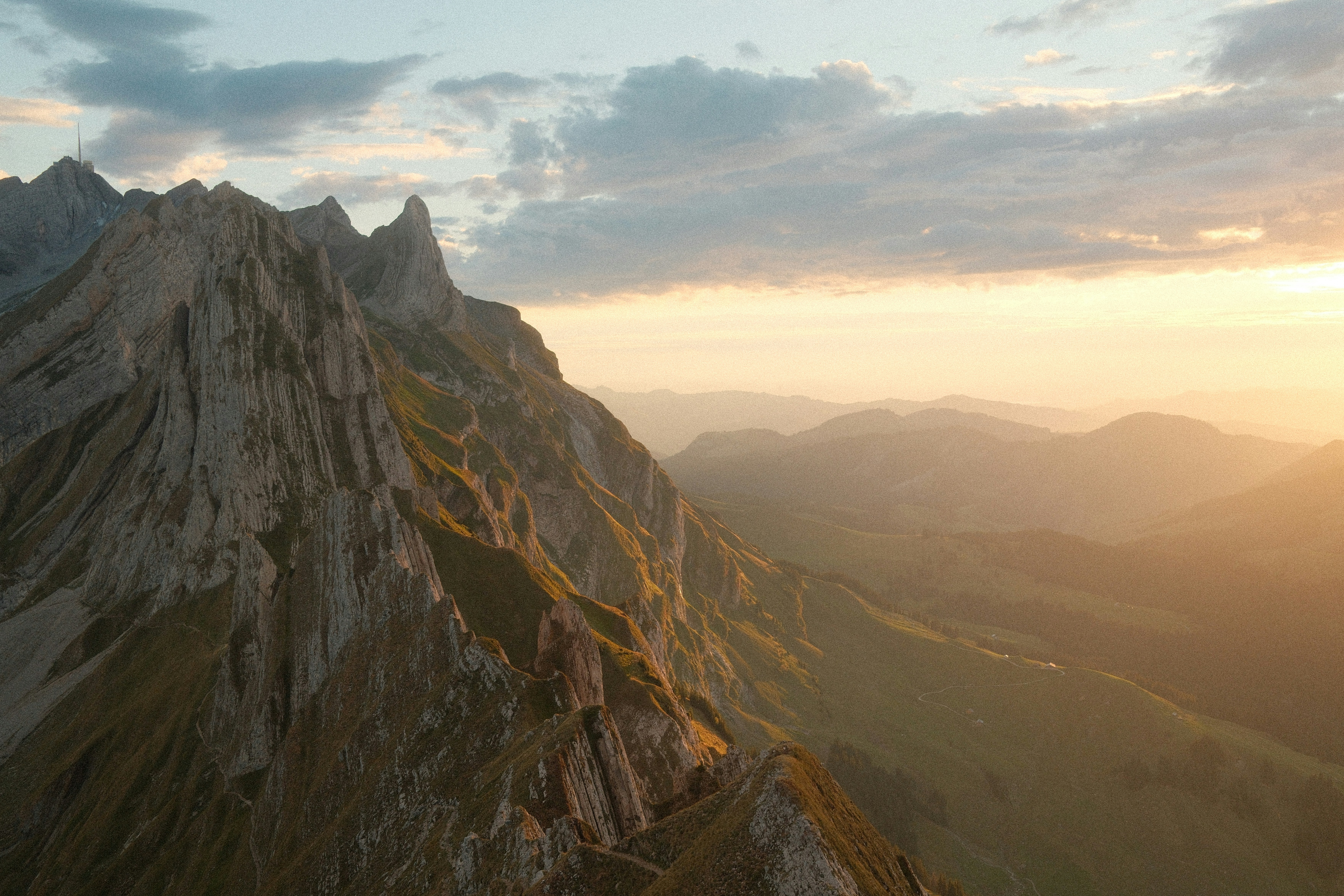 Edge of Light: Summit Ridge at Golden Hour