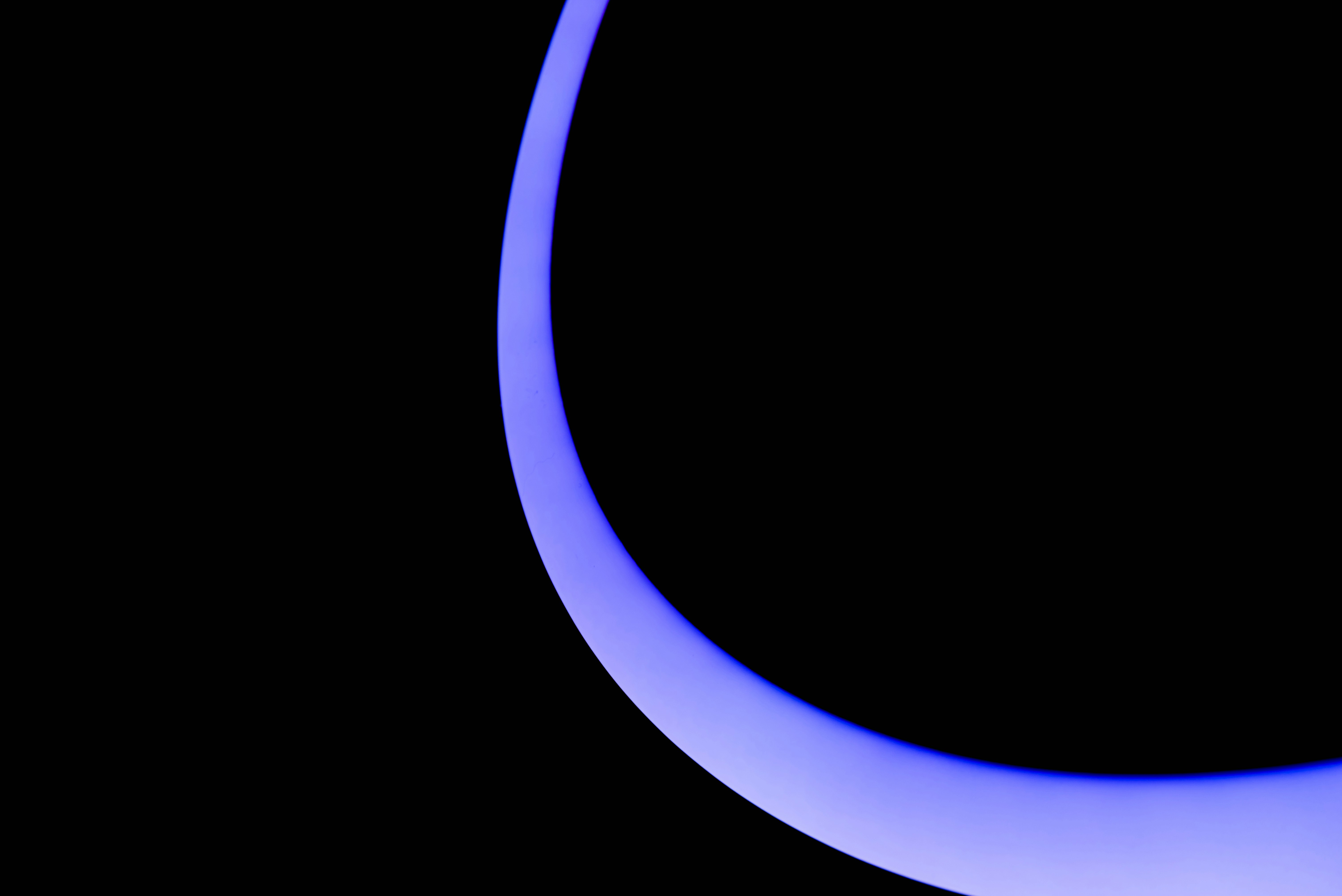 Blue Arc in the Void