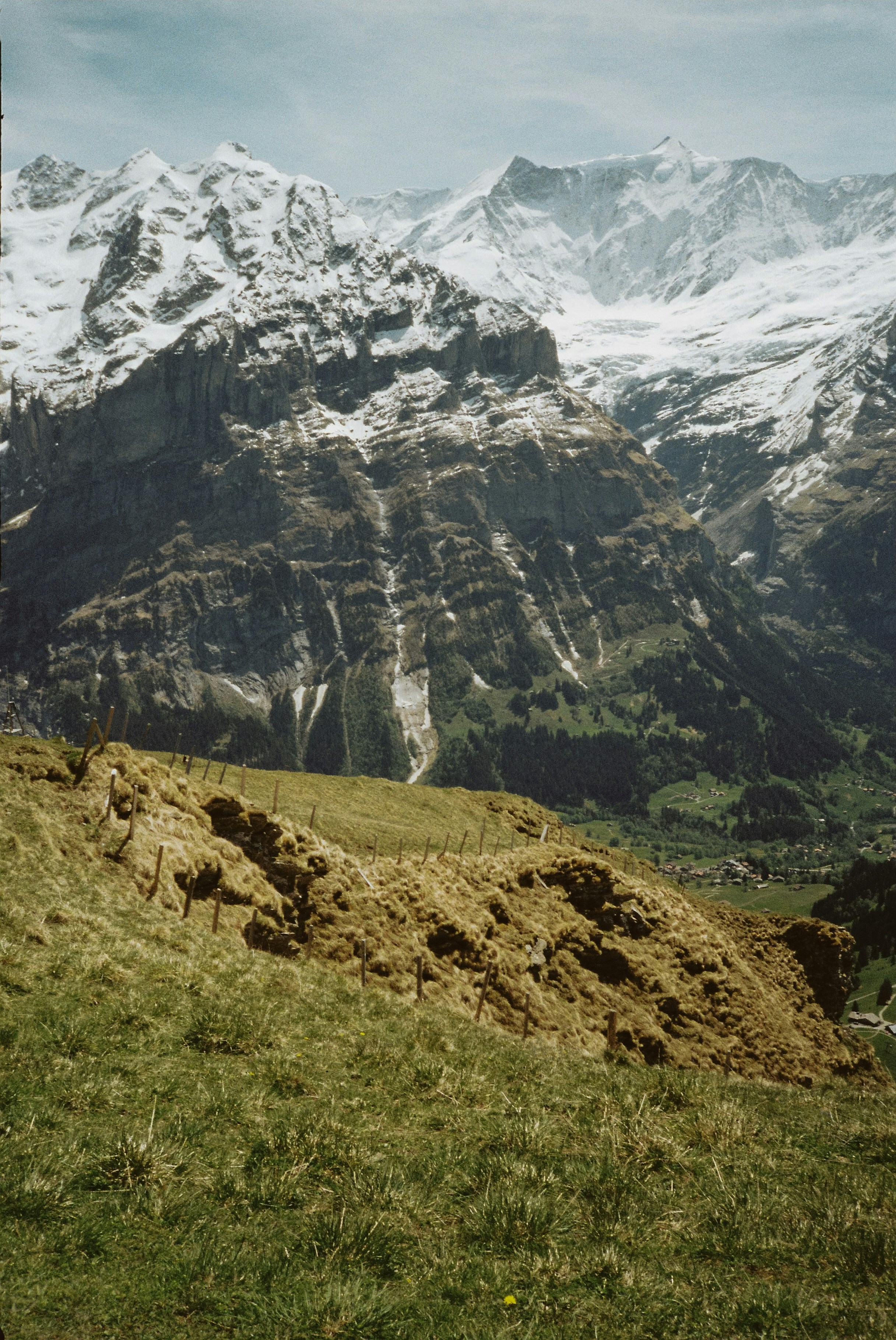Staircase of Peaks: A Mountain Tale from a sunlit ridge
