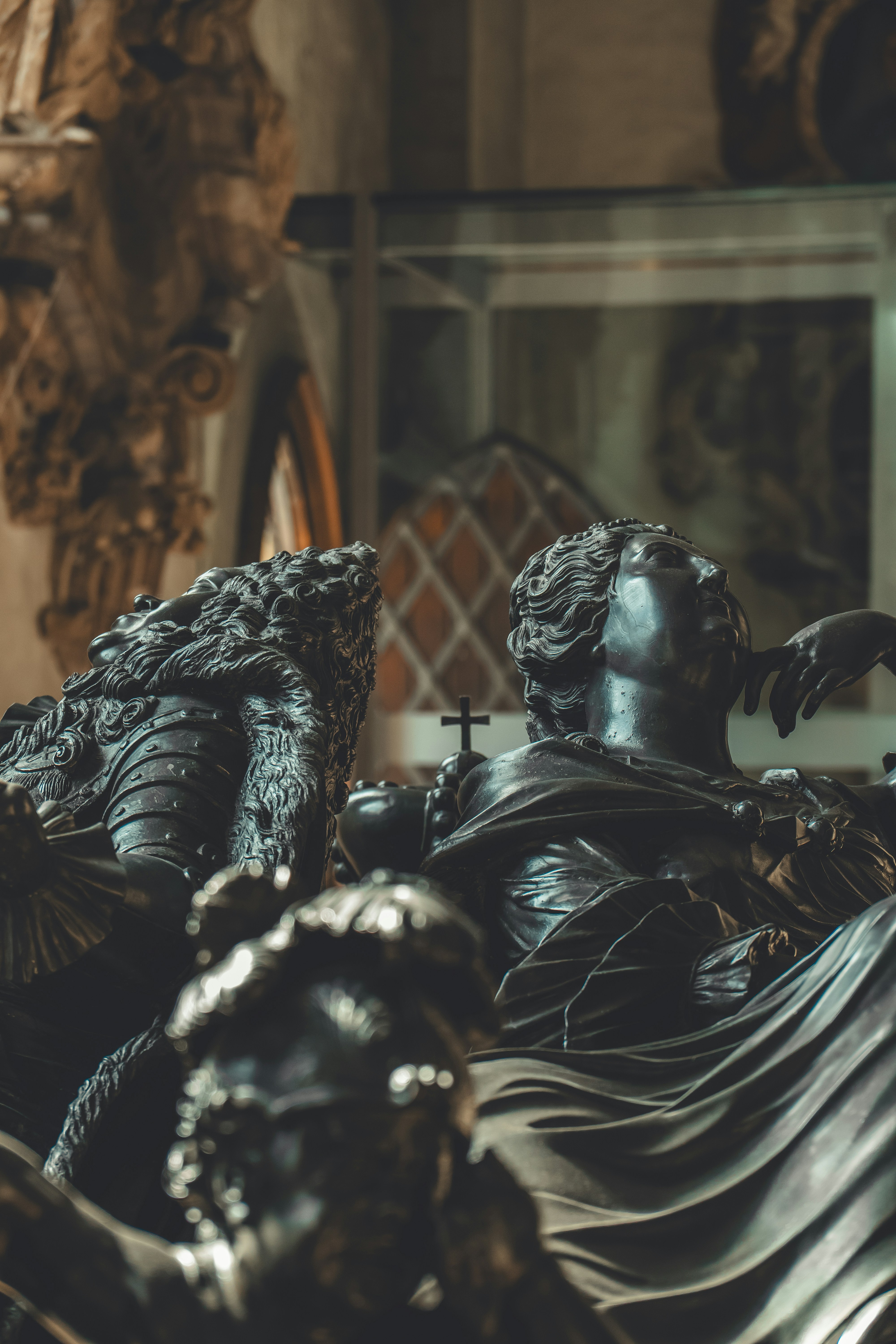 Sculpted Silence: Relics of Leather and Light