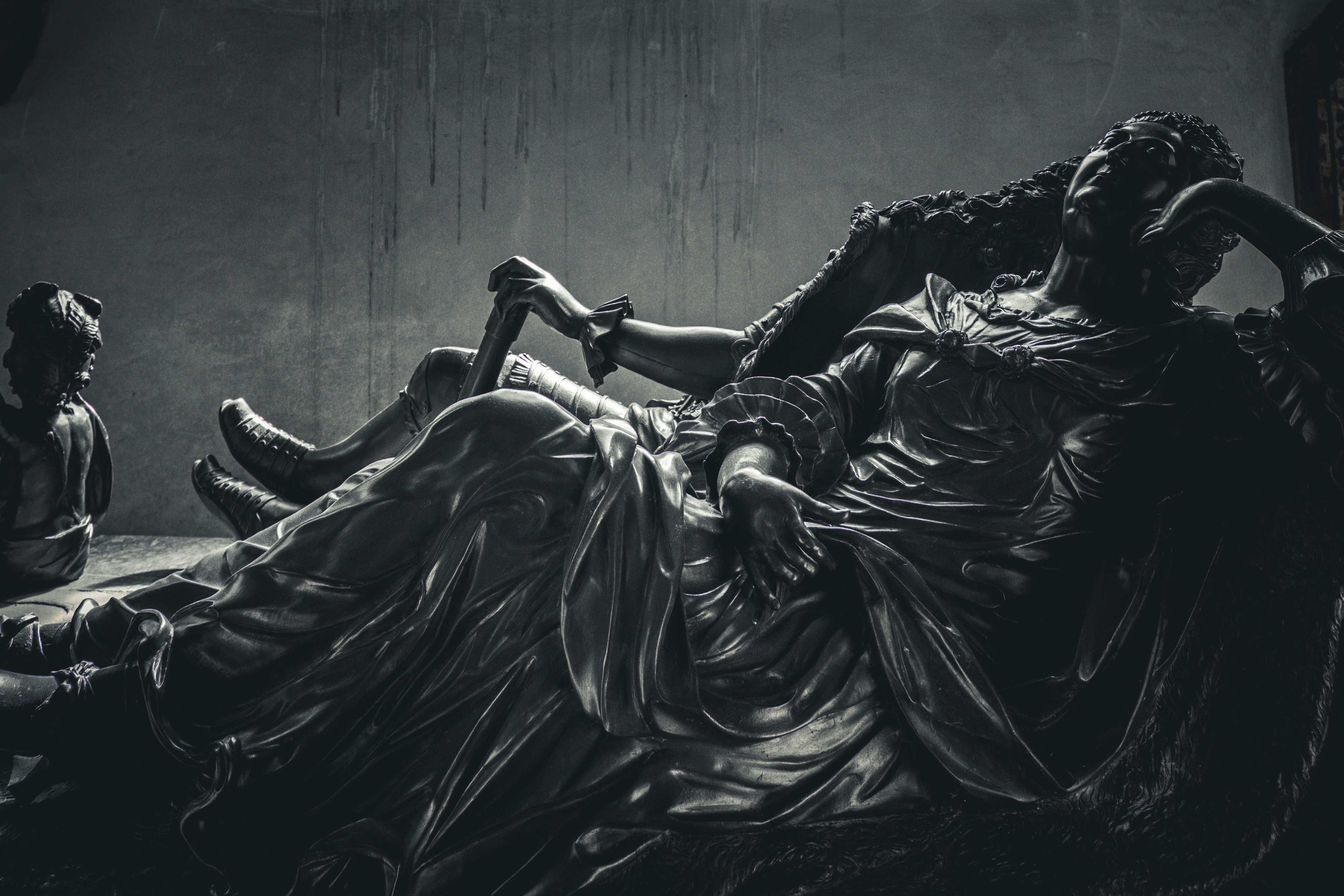 The Reclining Marble of Silence