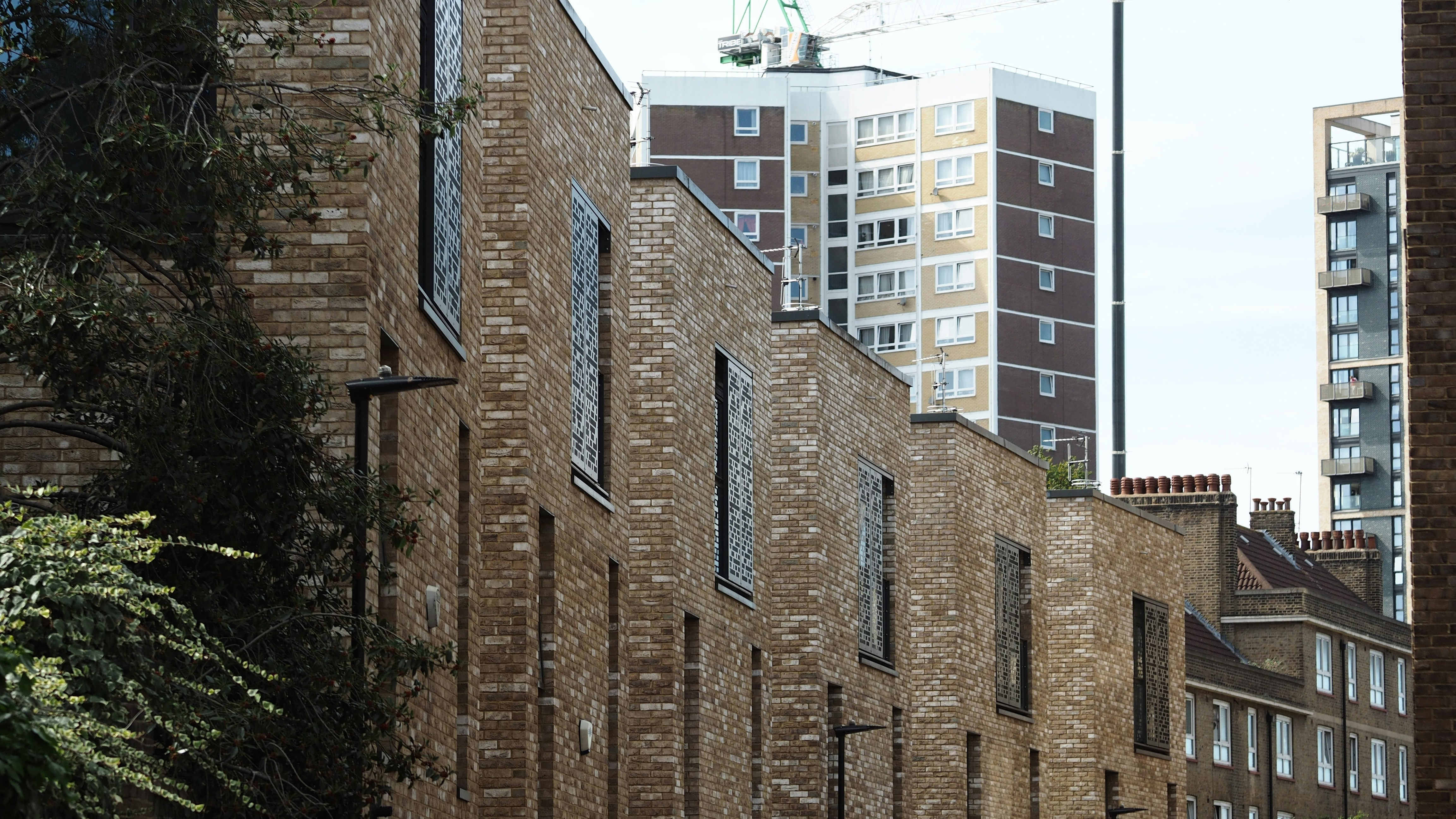 Brick Facades and Rising Glass: A Quiet Urban Corridor