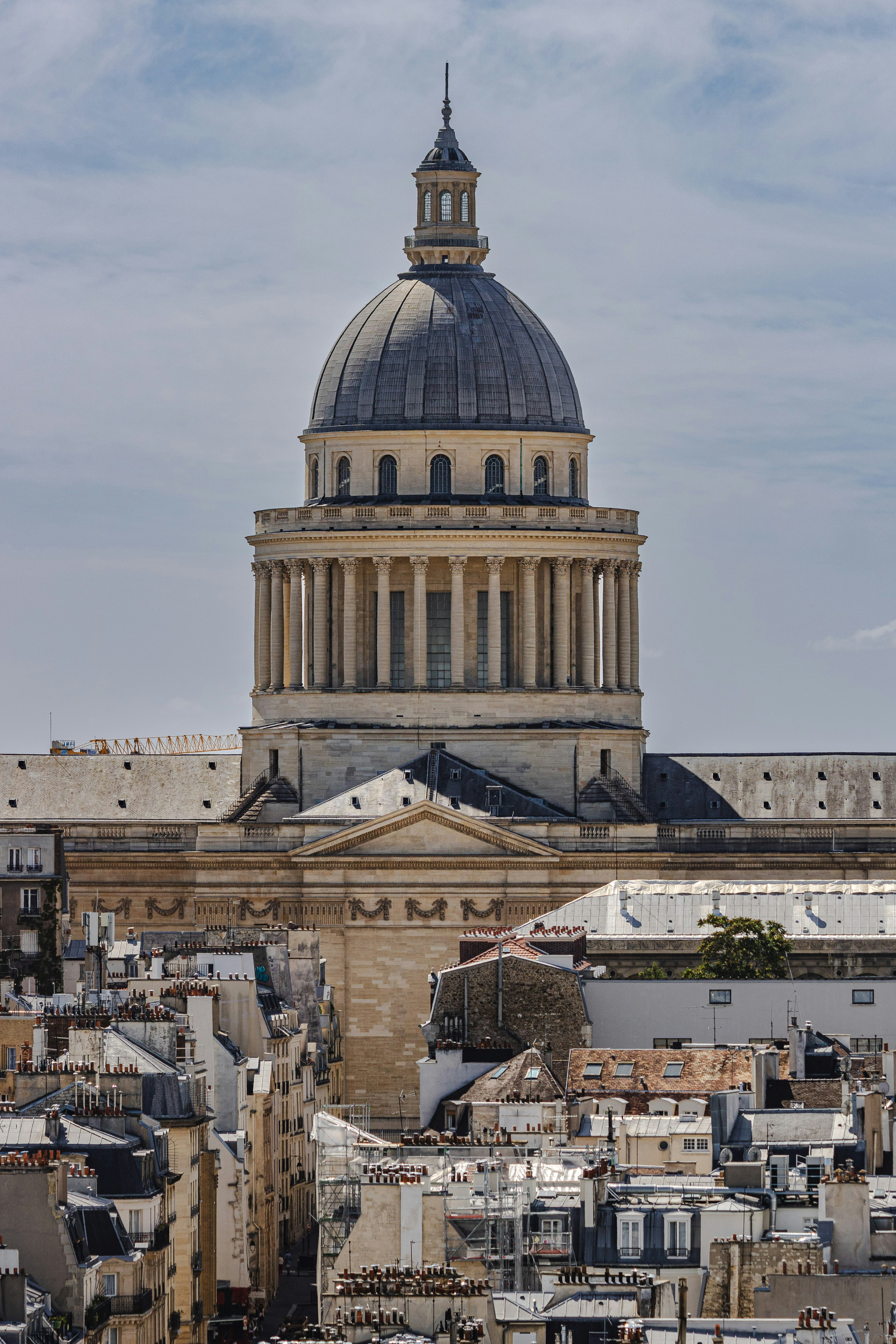 The Dome Over the Parisian Cityscape