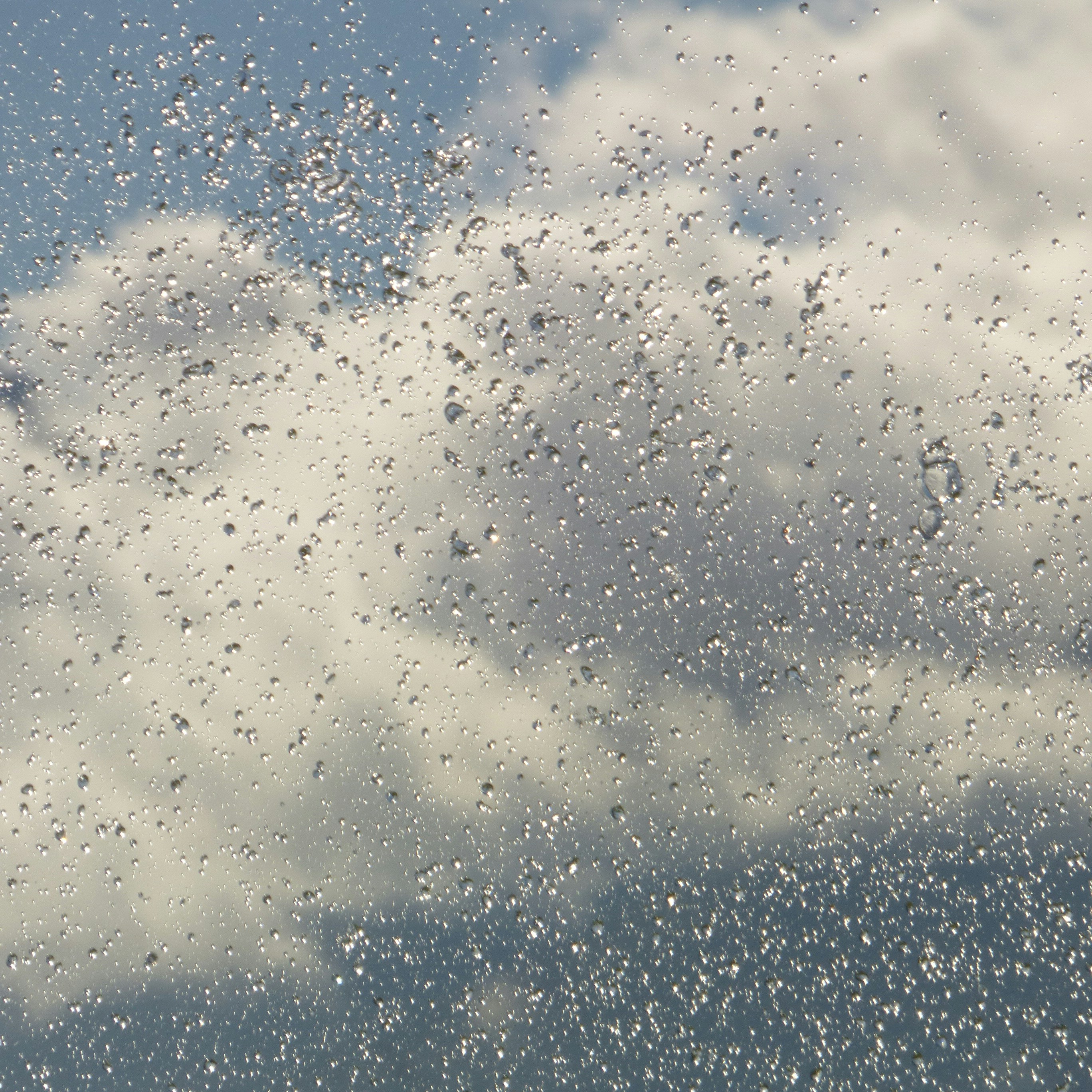 Raindrops on Glass: A Skyful of Tiny Orbs