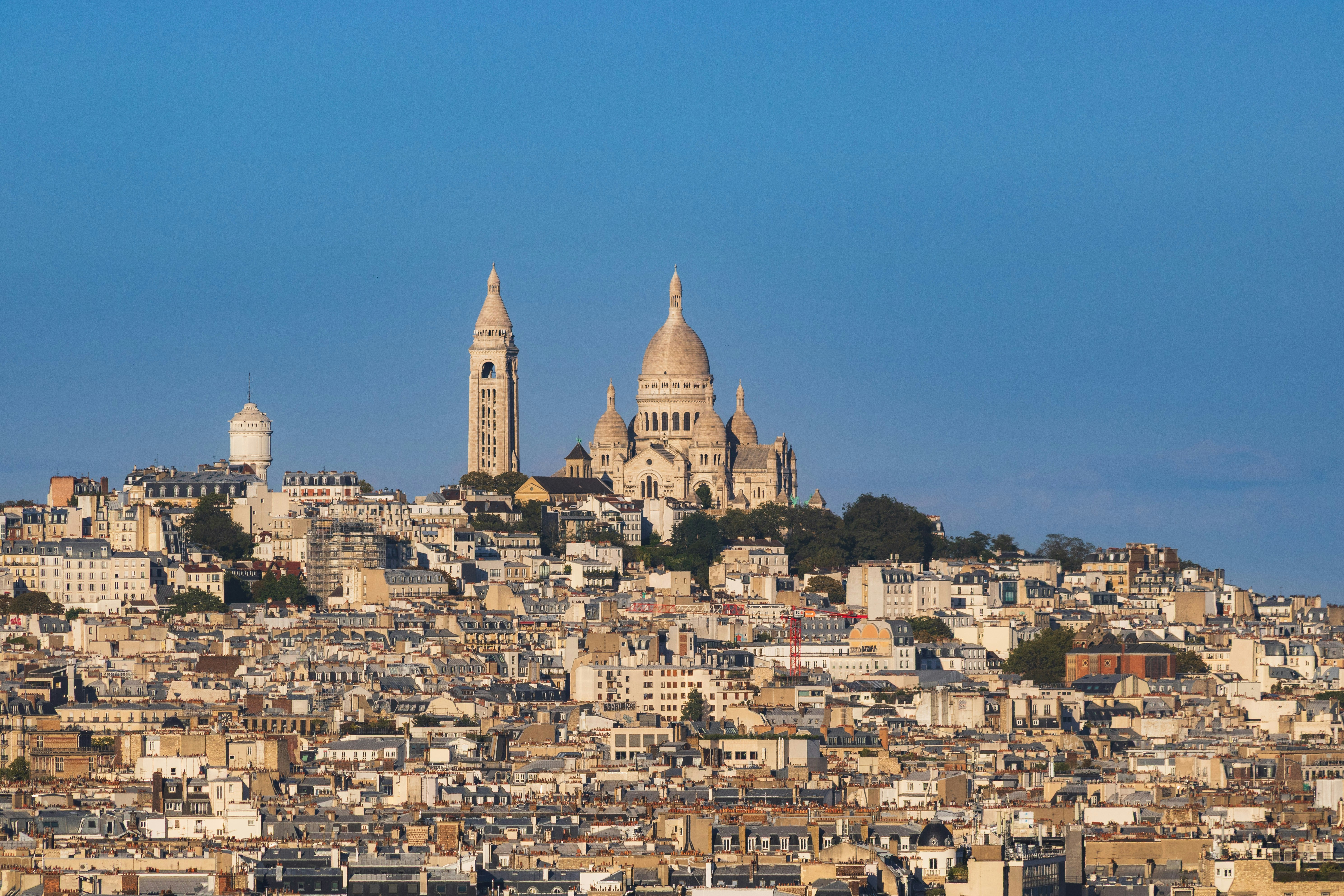 Sacred Silhouettes above the City: The Basilica Silhouettes over Old Marseille Hillside