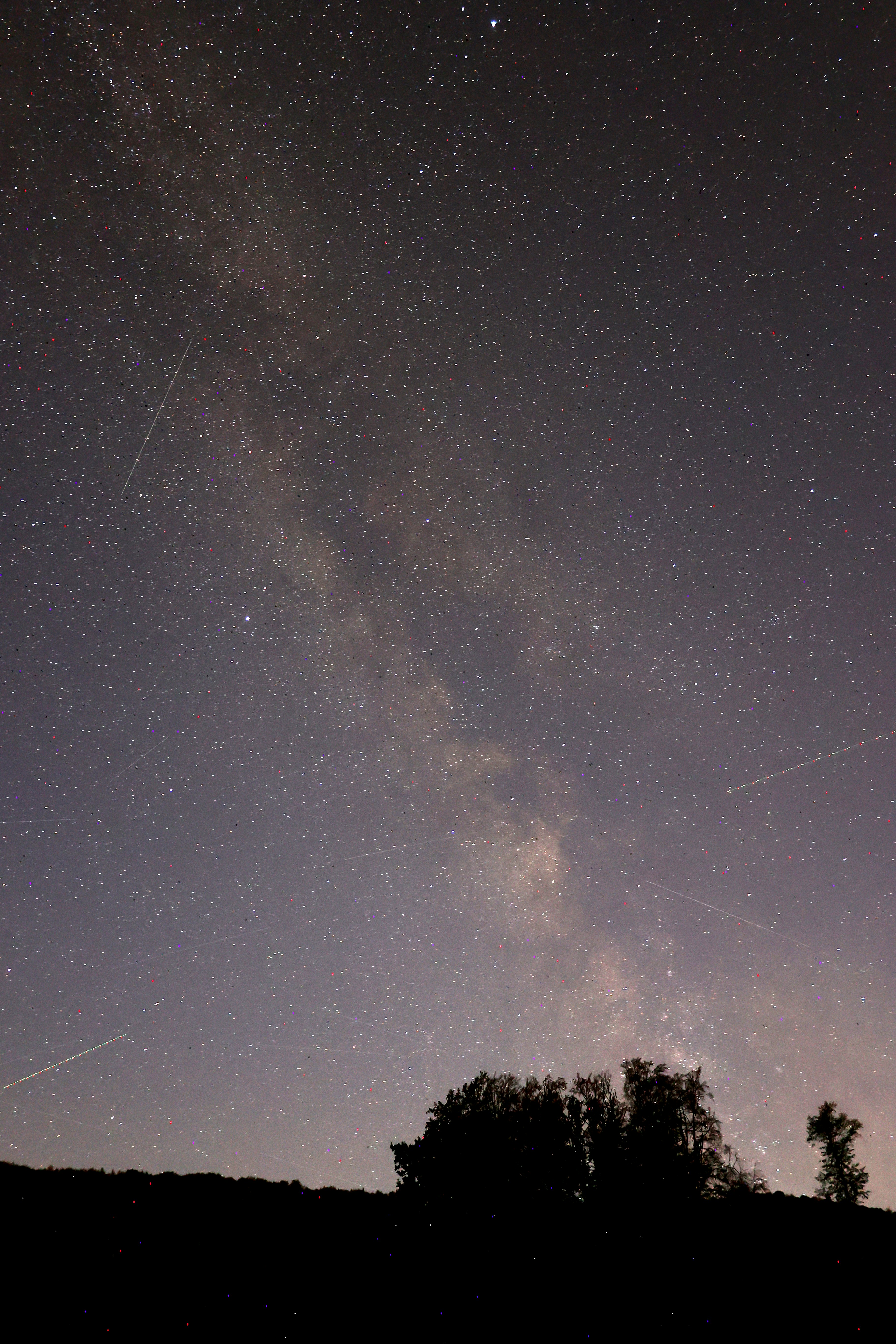 Milky Way Arc Over Silent Horizon