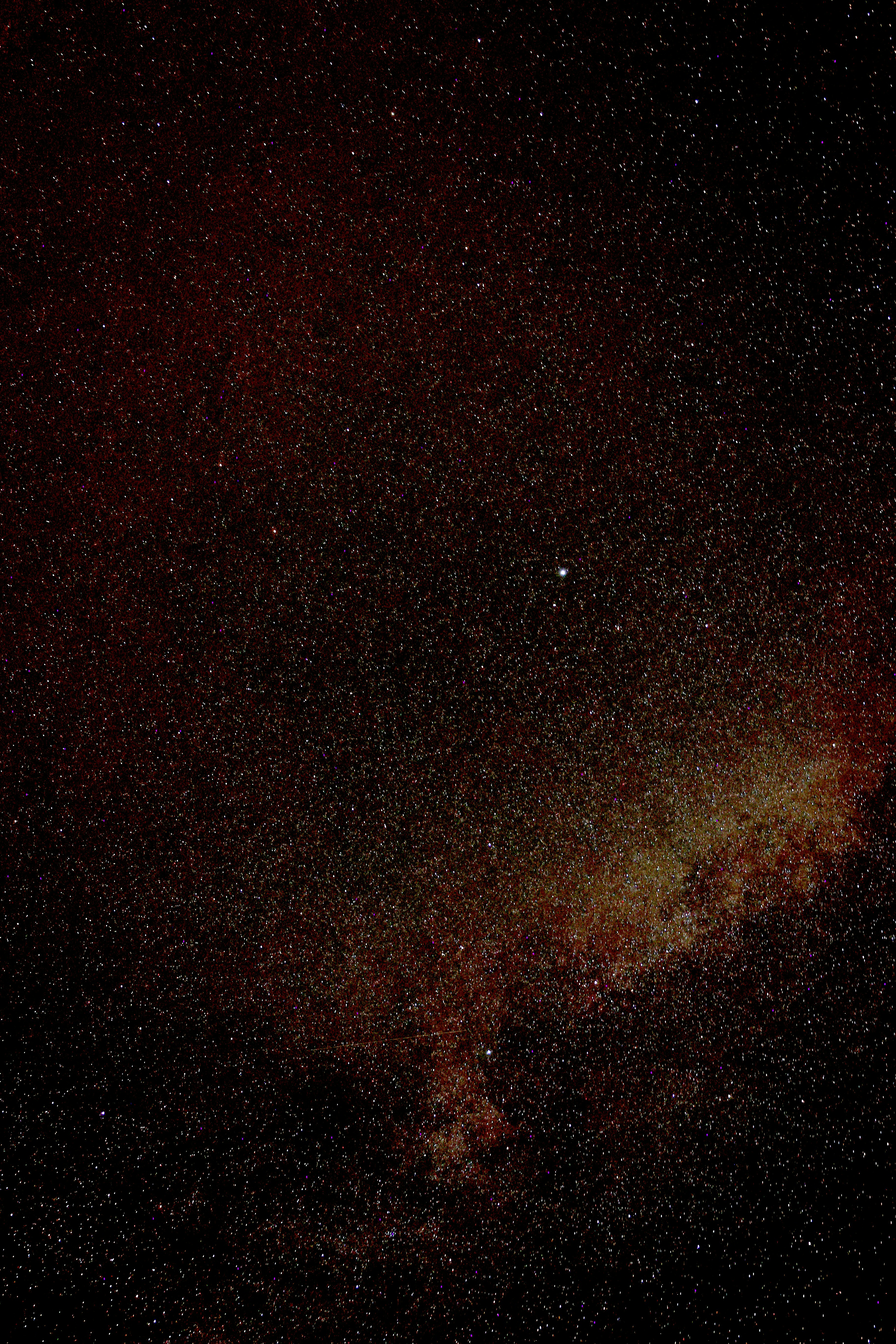 Crossing the Milky Veil: A Milky Way Ridge Illumined