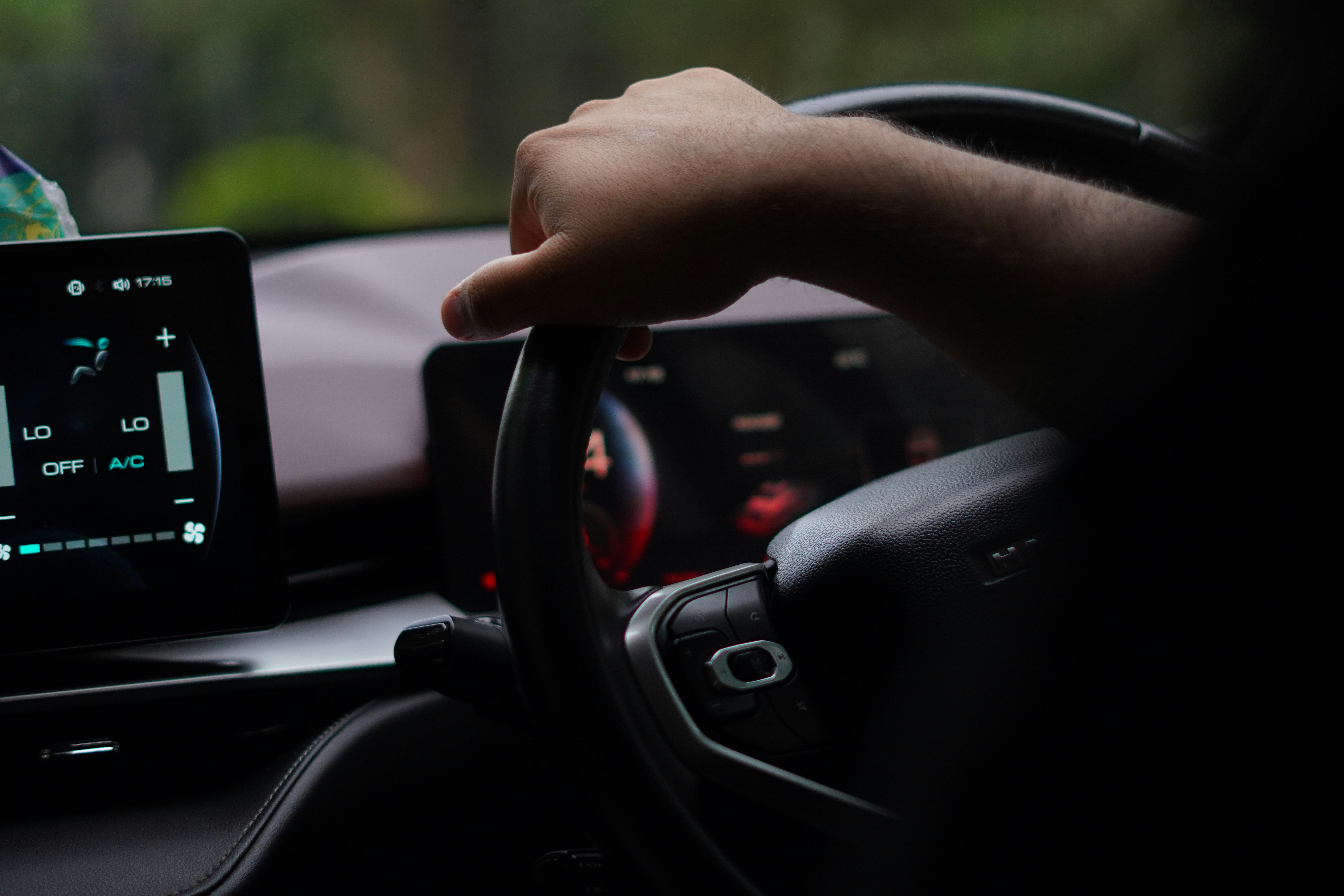 Steering Wheel Grip: Quiet Focus on the Dash and Display